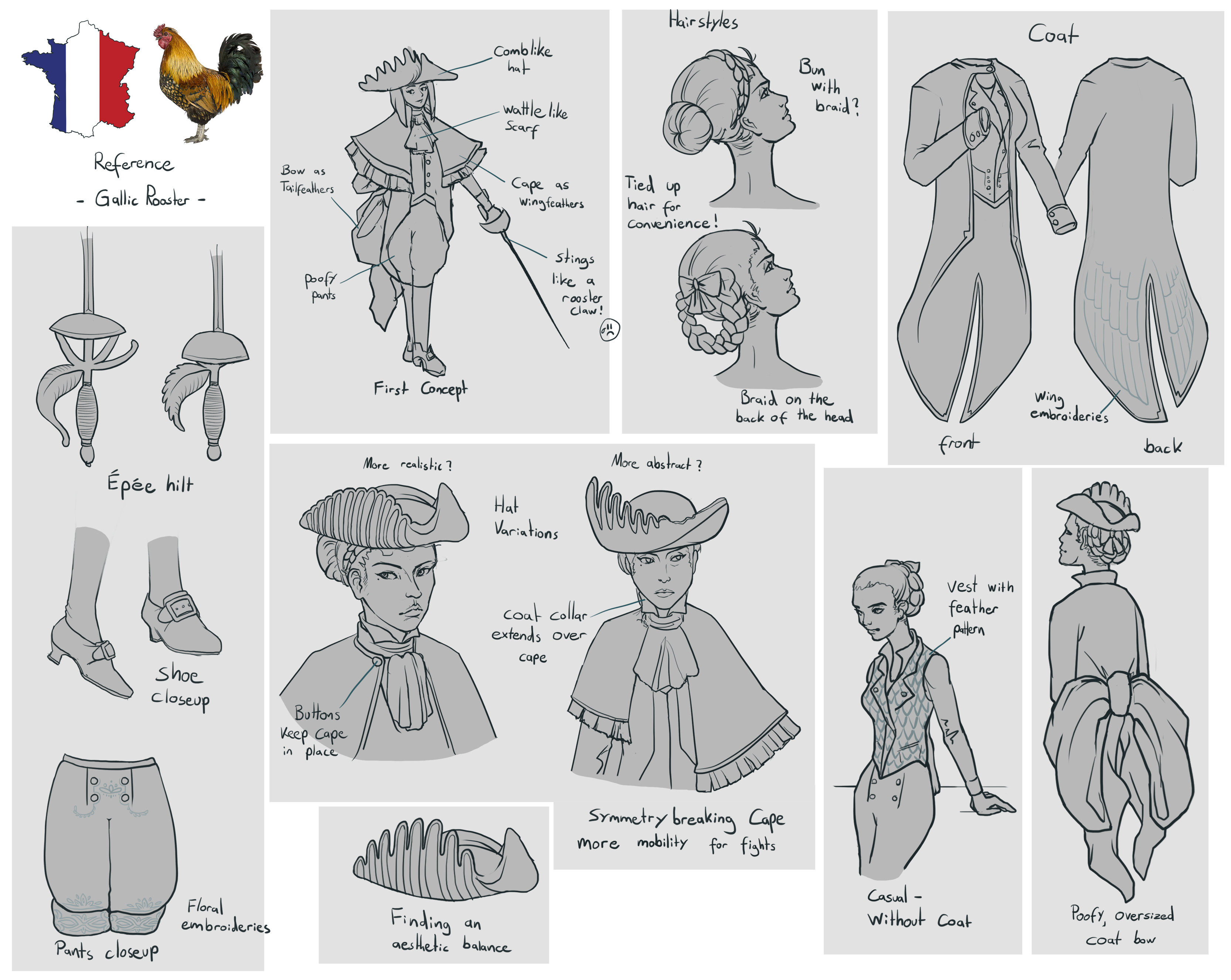 Simone Mayer - National Animal Character Design - France