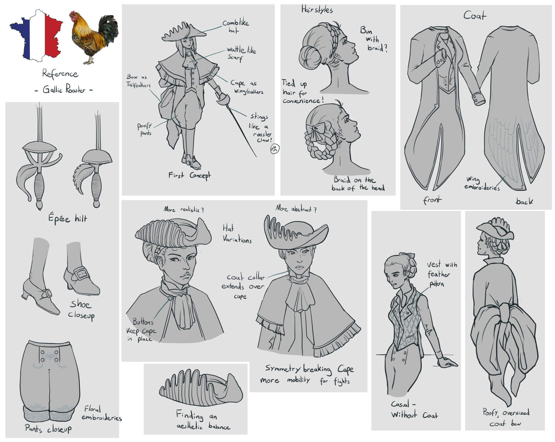 Simone Mayer - National Animal Character Design - France