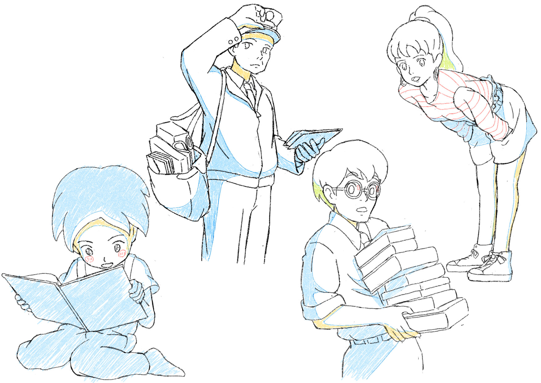 Kanji Nakazawa - Genga style art