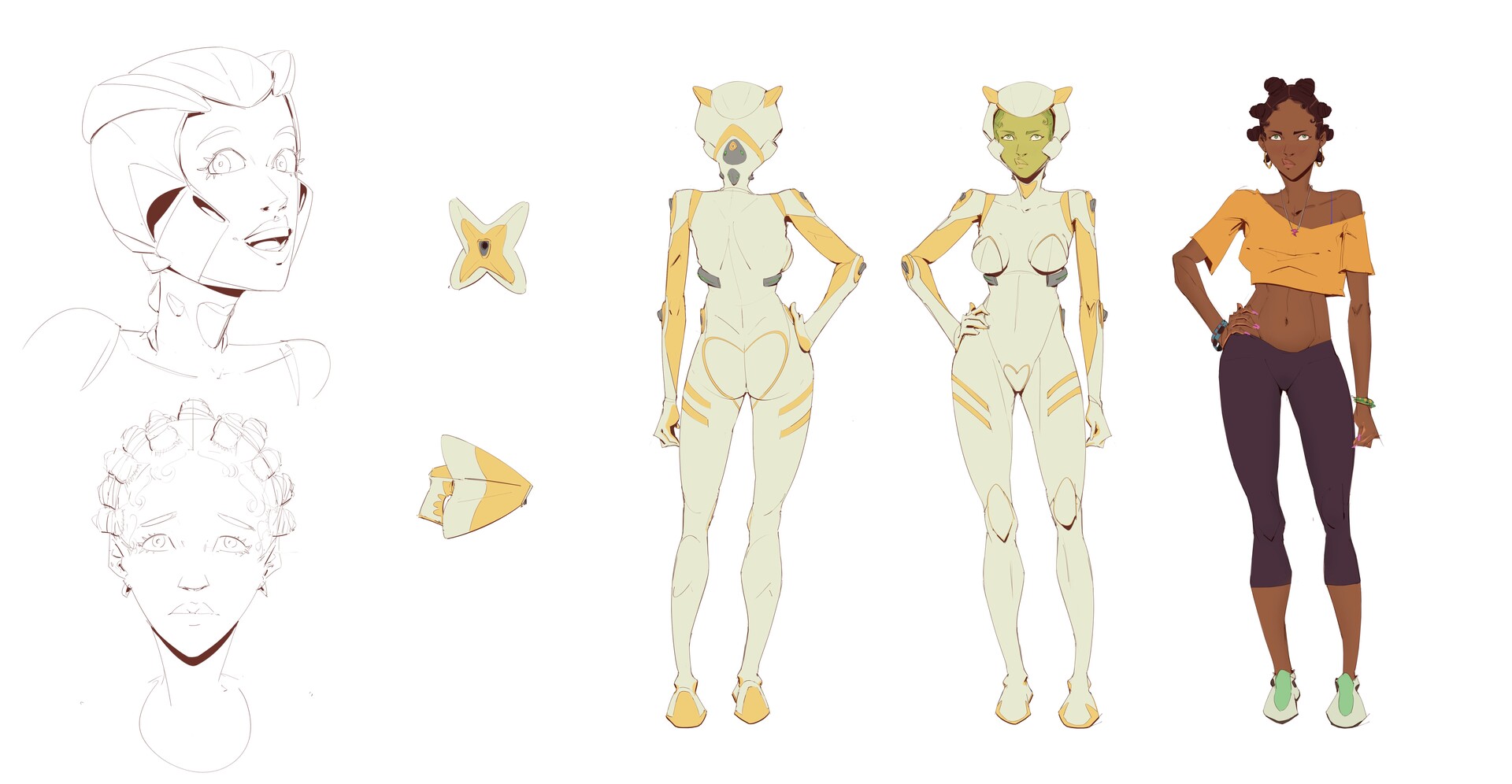 ArtStation - Character sheet