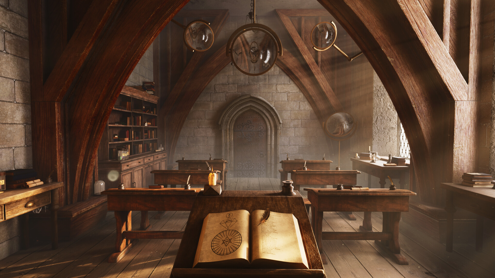 ArtStation - Magical Classroom