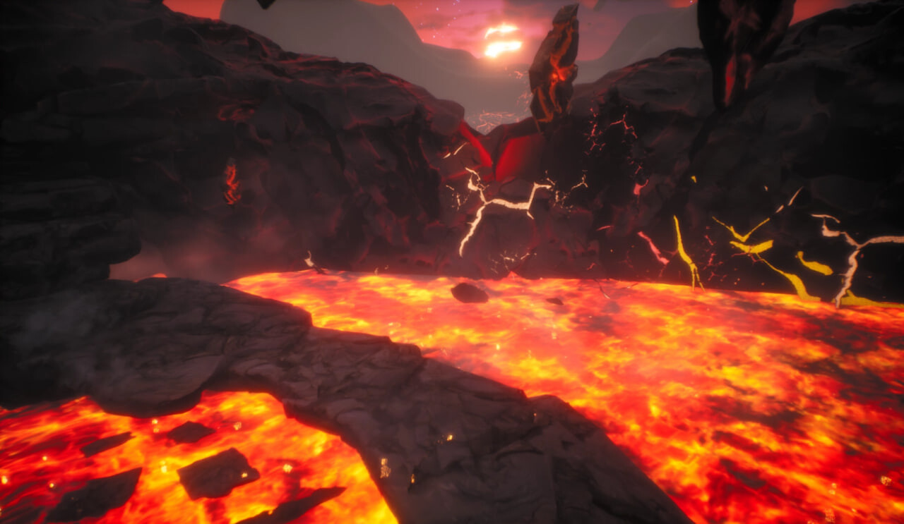 mark - LAVA | ENVIRONMENT - UNREAL ENGINE 5