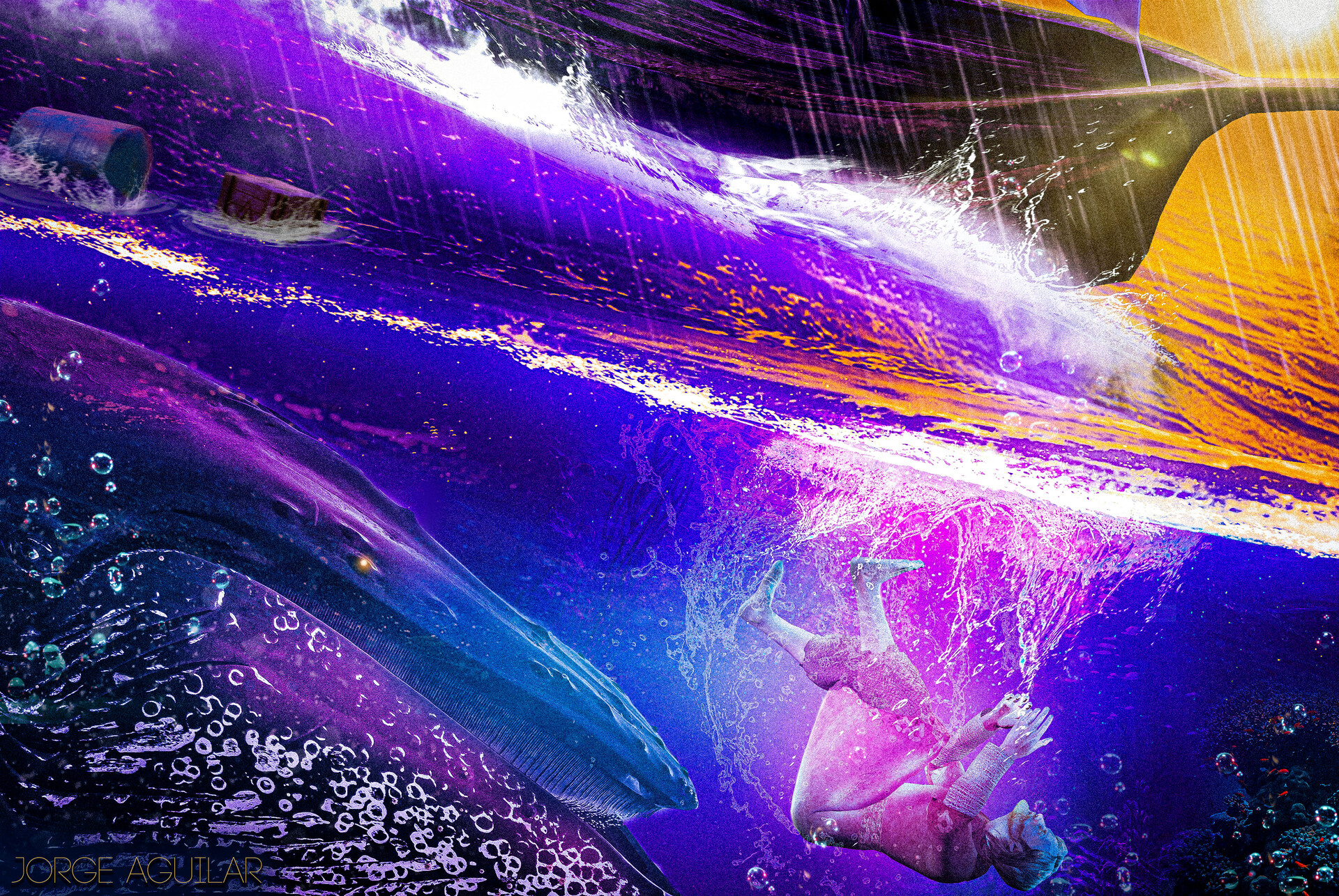 ArtStation - Jonas and the Big Fish