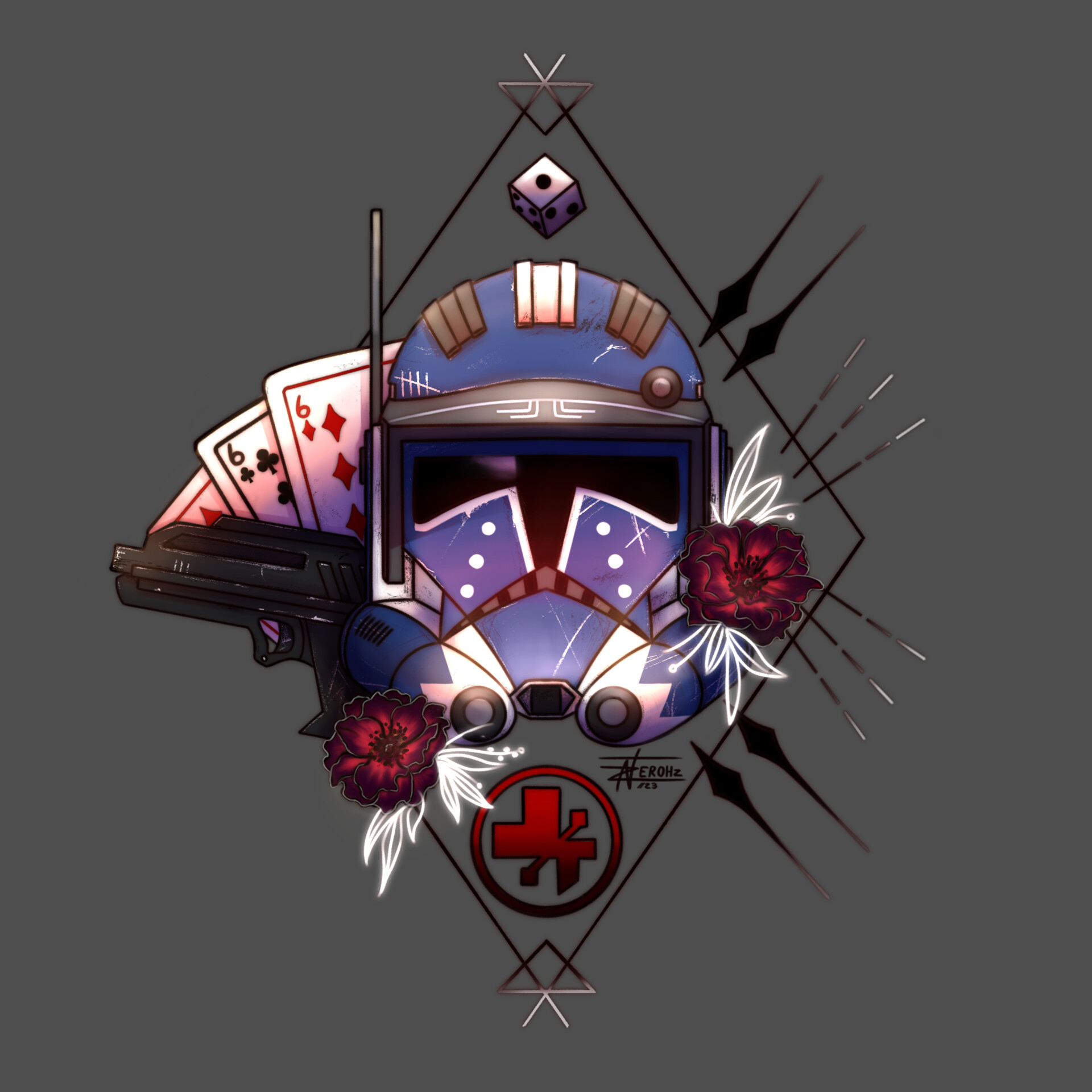 ArtStation - Icon - Clone OC (Dice)