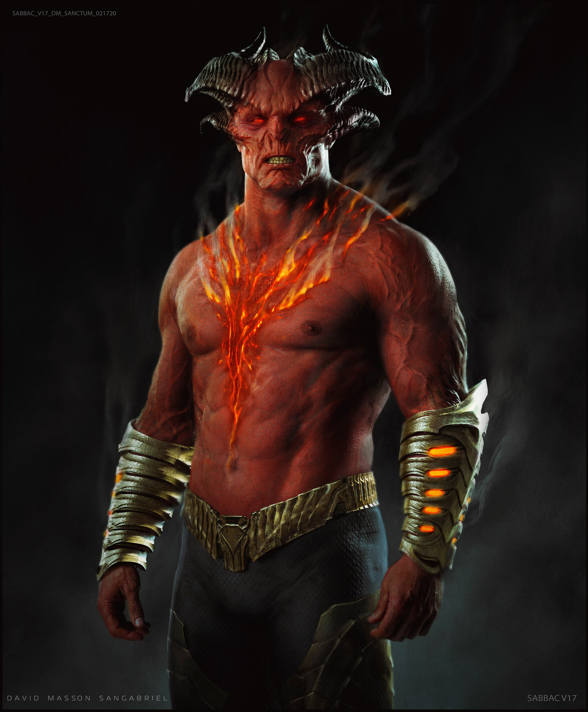 DAVID MASSON SAN GABRIEL - Black Adam: SABBAC