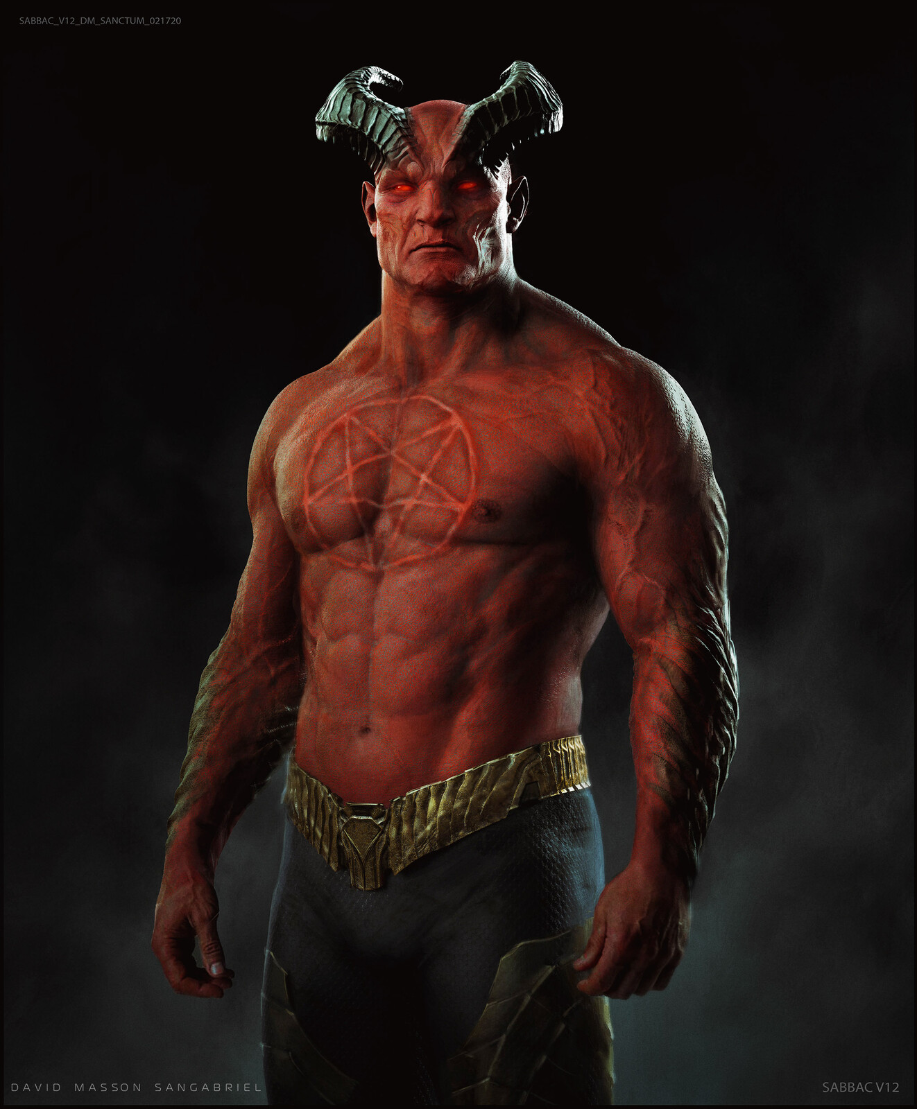 DAVID MASSON SAN GABRIEL - Black Adam: SABBAC