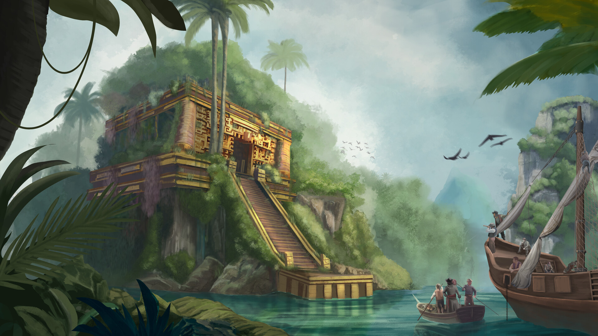 ArtStation - treasure island