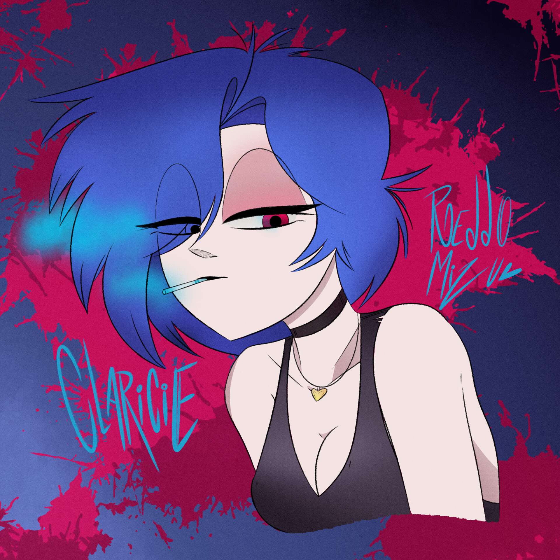 ArtStation - ⛤My character design: Claricie Gloriant, from Hell or ...