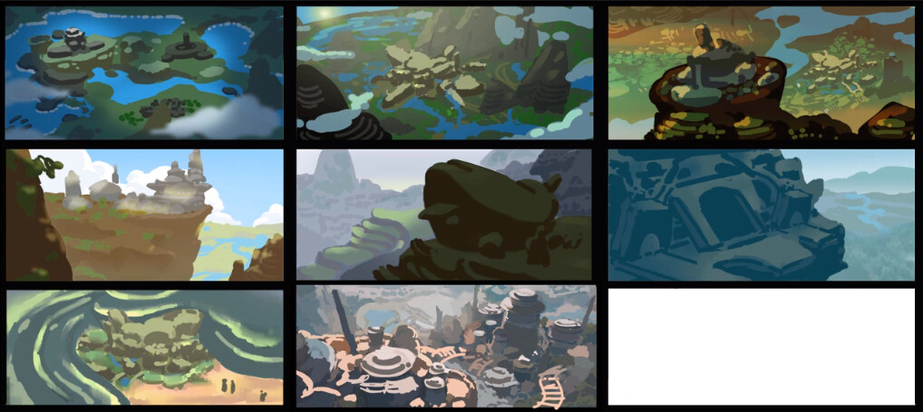 Wing fox - Environmental Concept Design in Blender and Photoshop ...