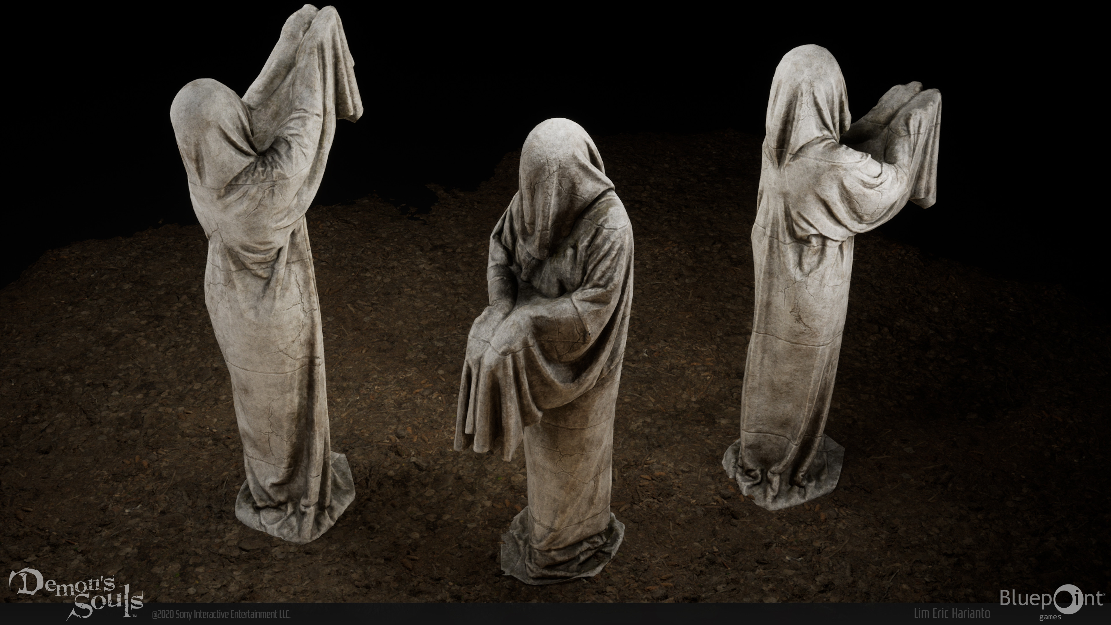 Testudo Works - Demon's Souls - Faceless Statue