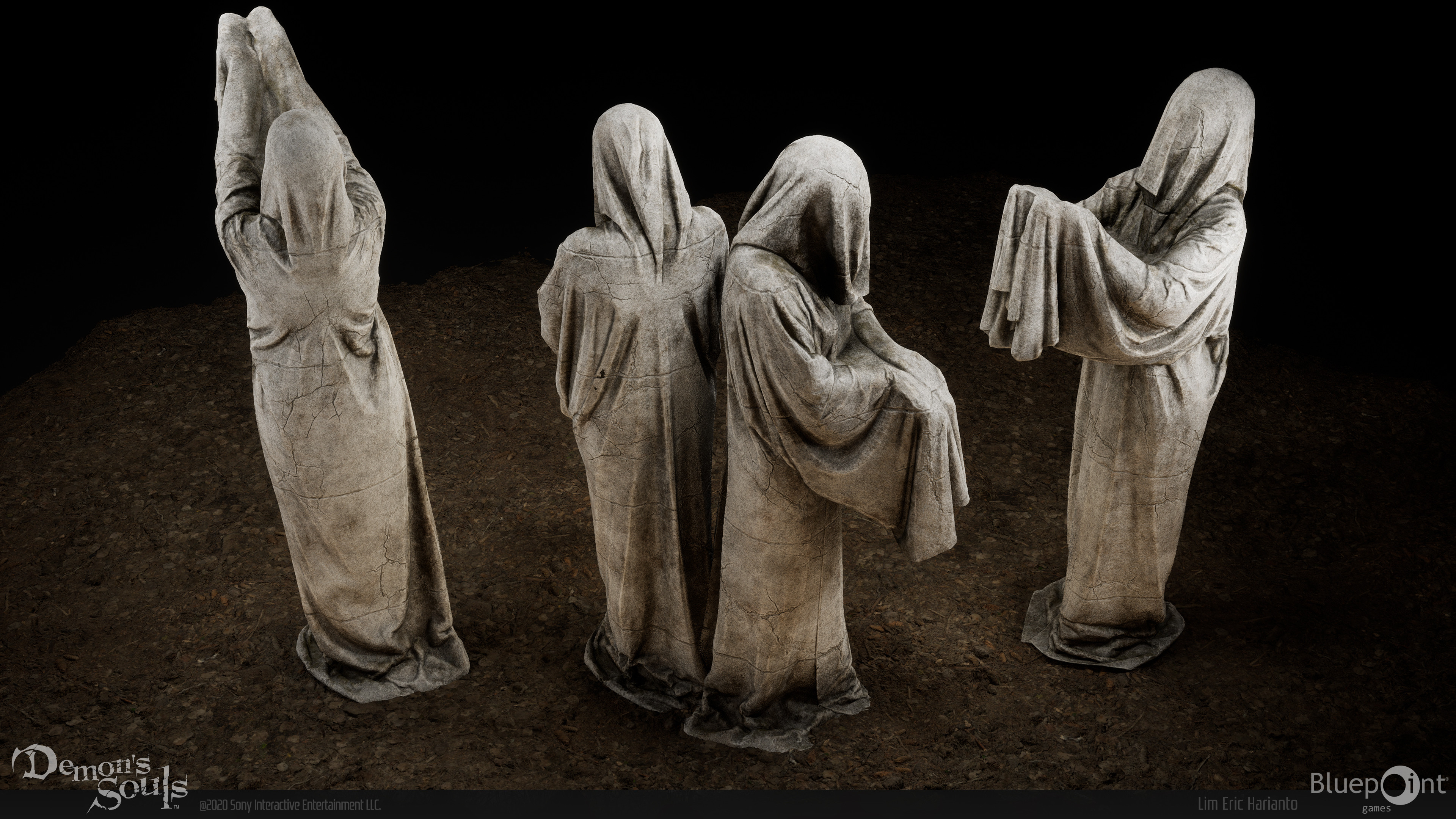 Testudo Works - Demon's Souls - Faceless Statue