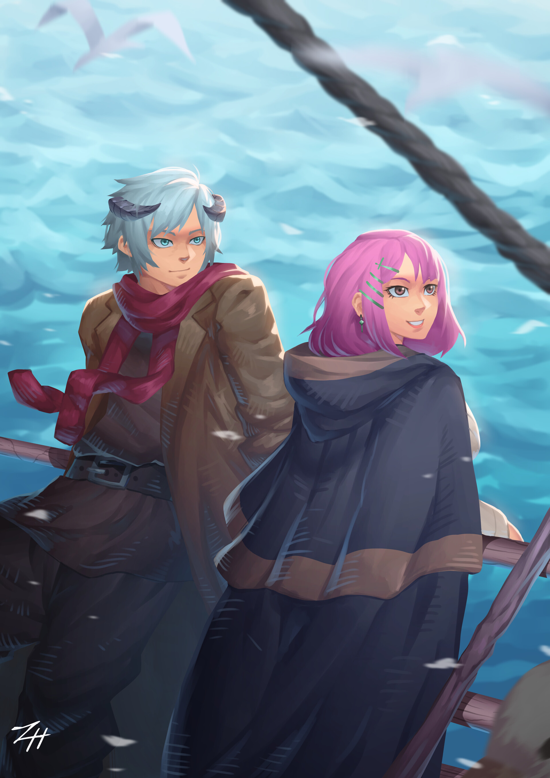 ArtStation - Blue Sea