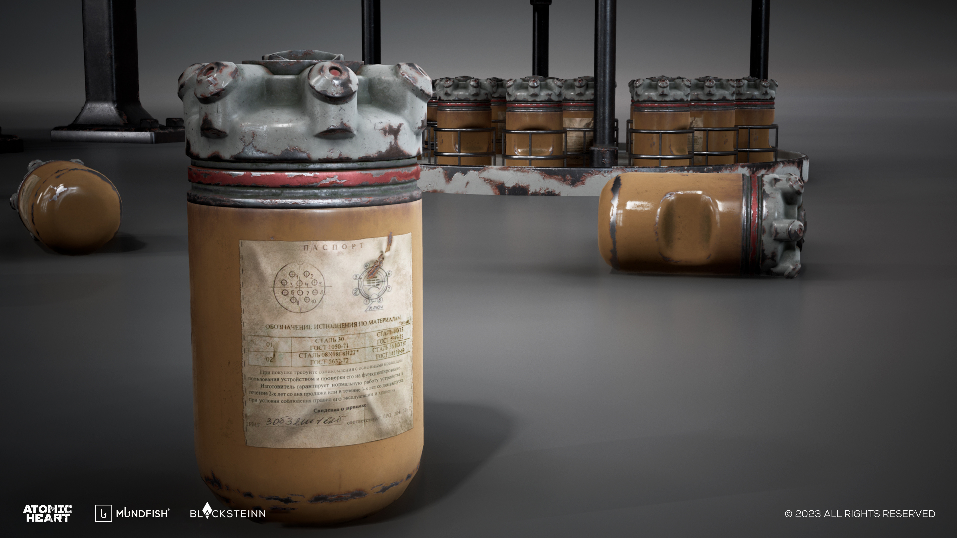 Blacksteinn - Atomic Heart – Seed Bank | 3D Props Game Art
