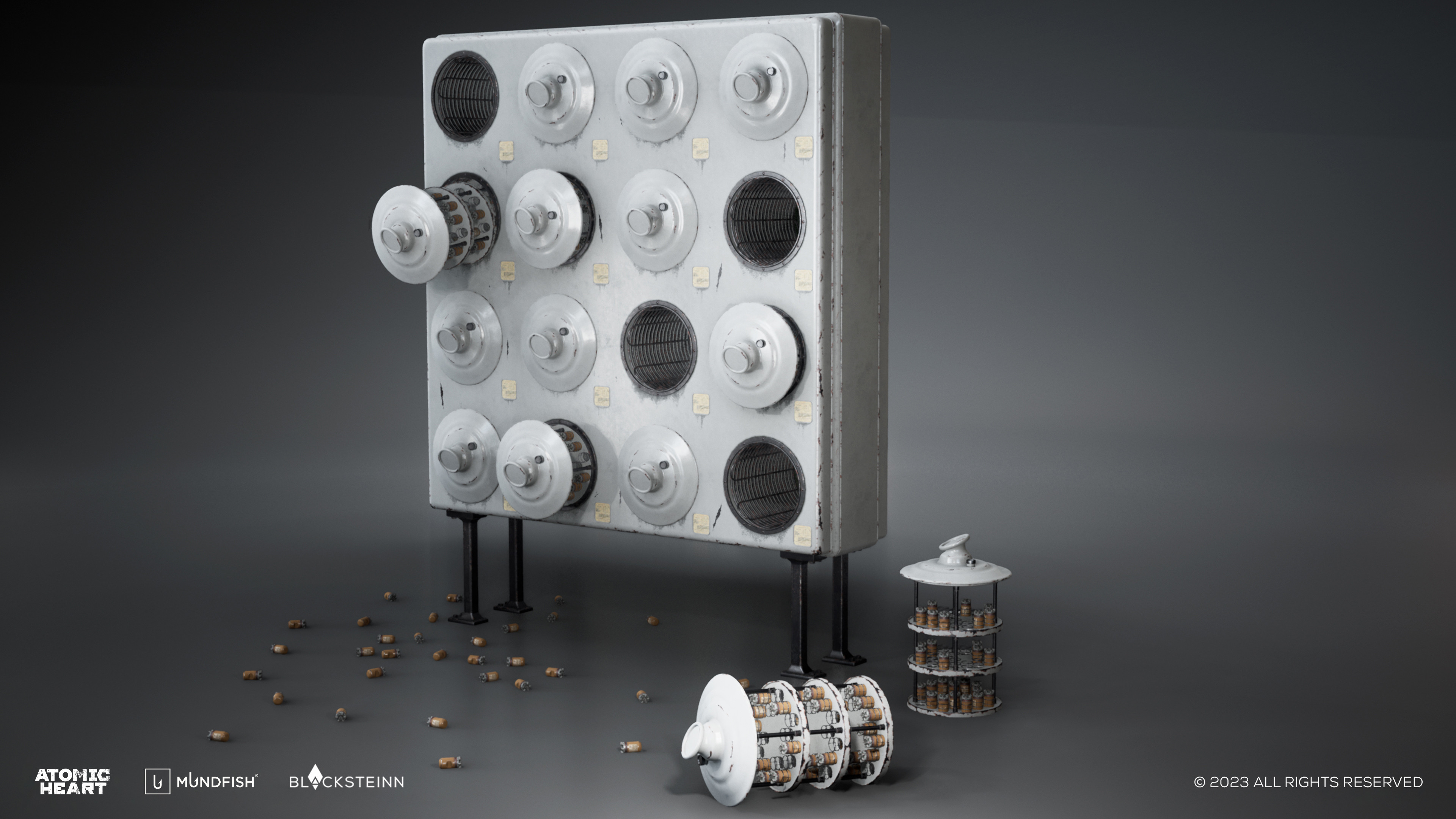 Blacksteinn - Atomic Heart – Seed Bank | 3D Props Game Art