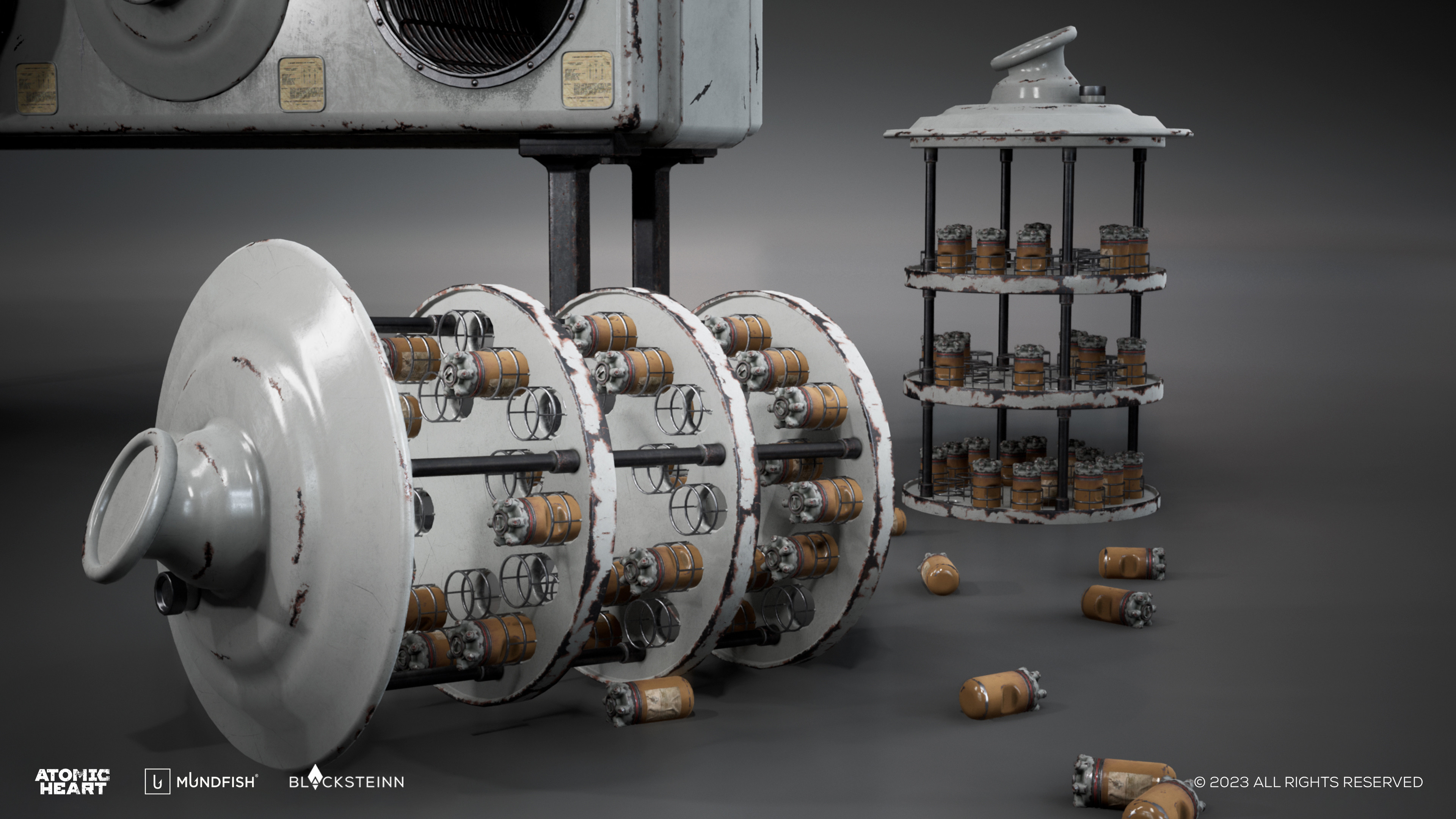 Blacksteinn - Atomic Heart – Seed Bank | 3D Props Game Art