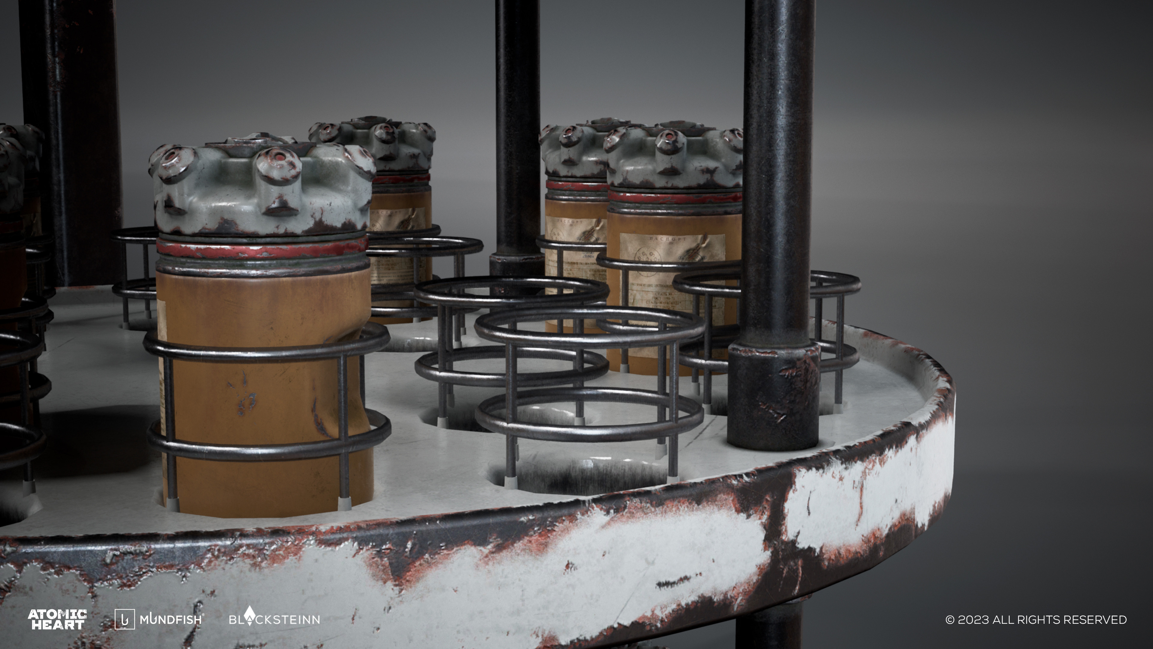 Blacksteinn - Atomic Heart – Seed Bank | 3D Props Game Art
