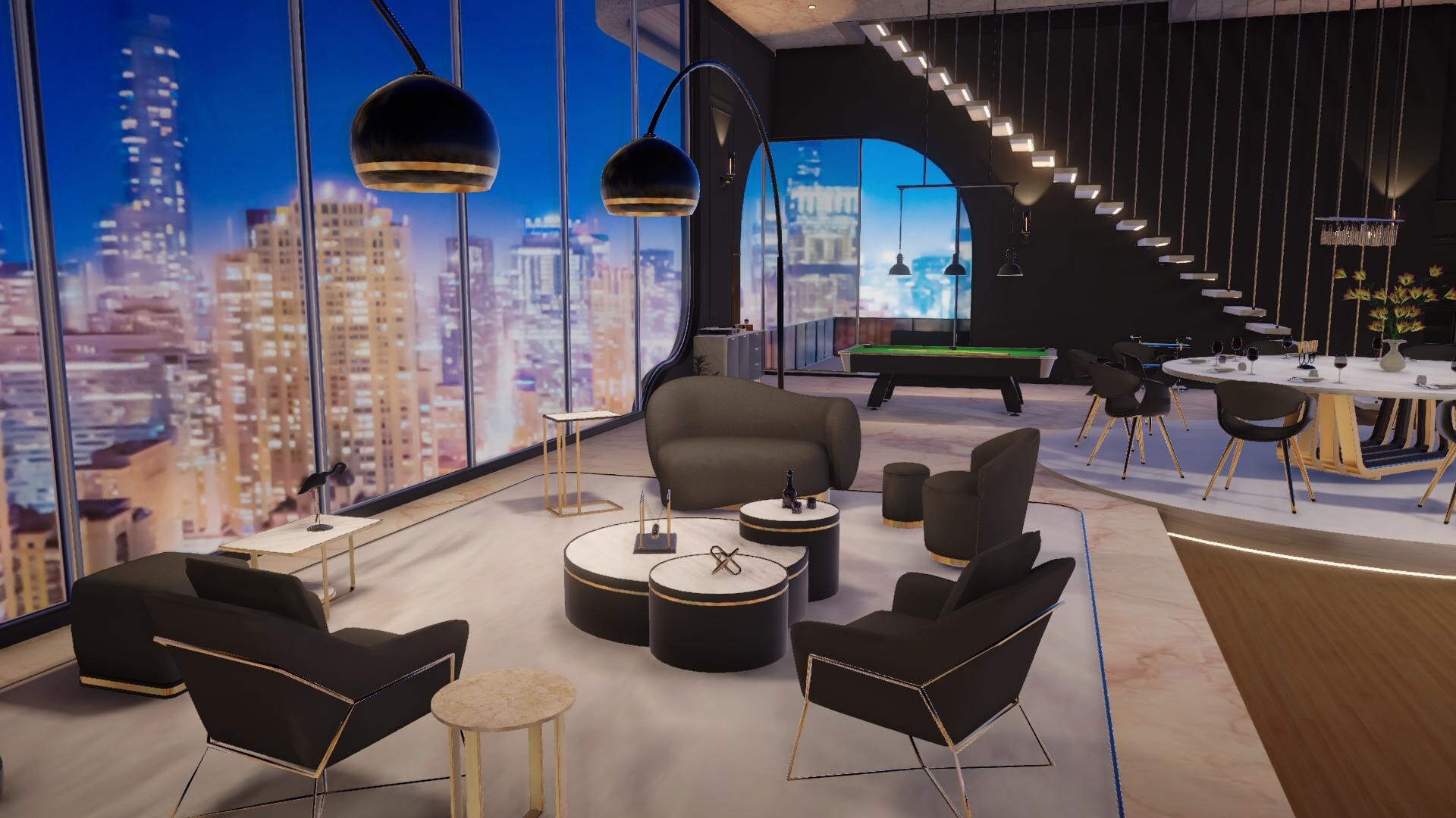 ArtStation - Penthouse Art Gallery