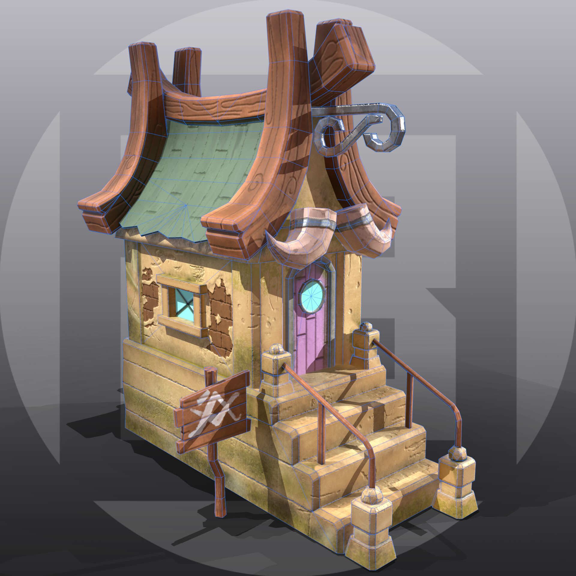 Bricks Studio - Stylized House