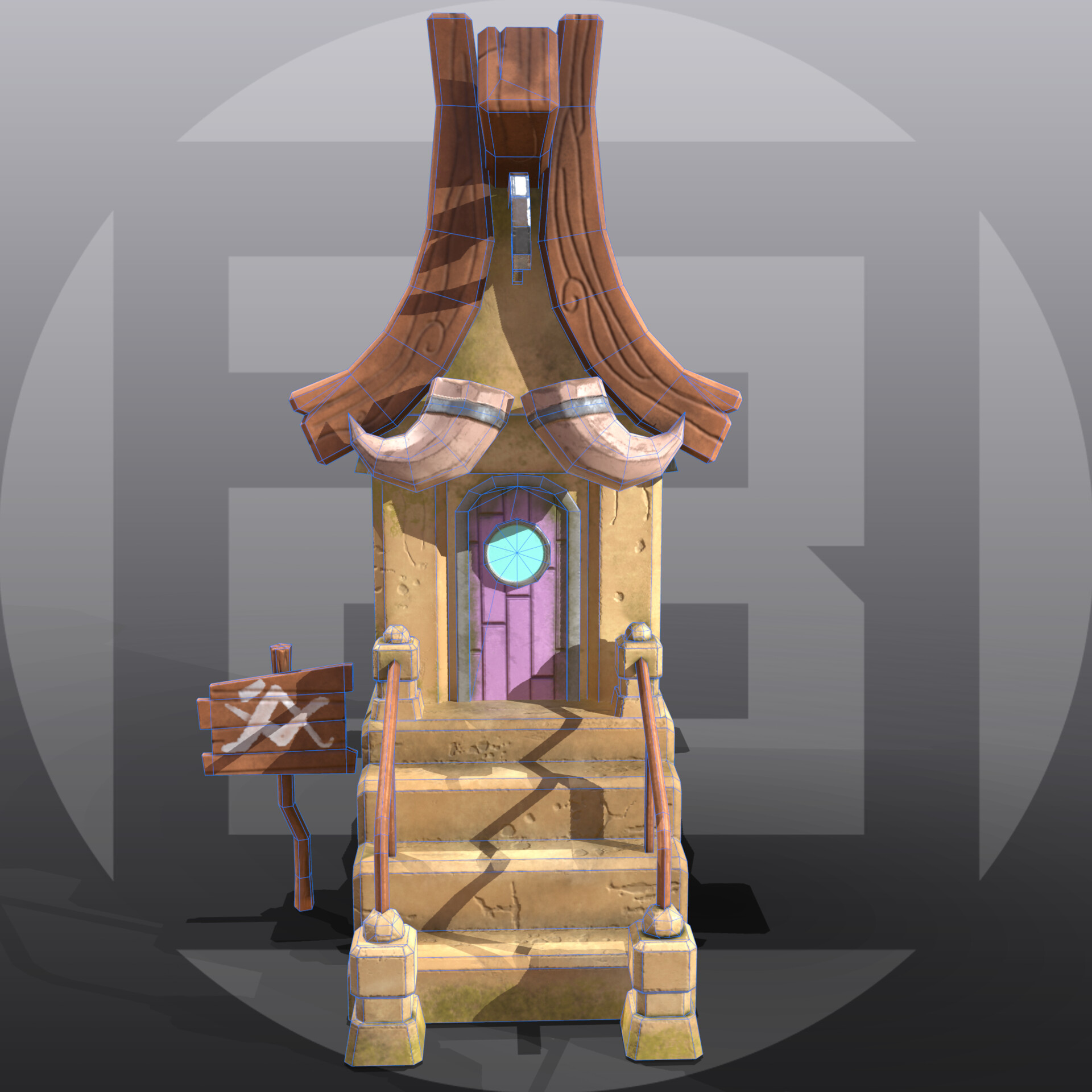 Bricks Studio - Stylized House