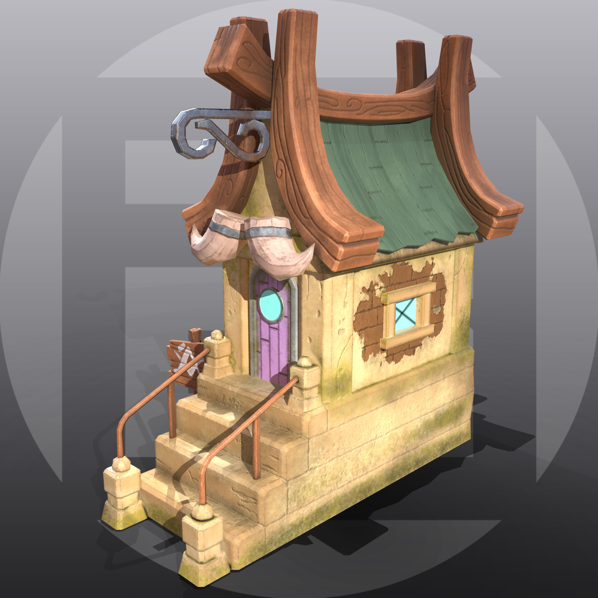 Bricks Studio - Stylized House