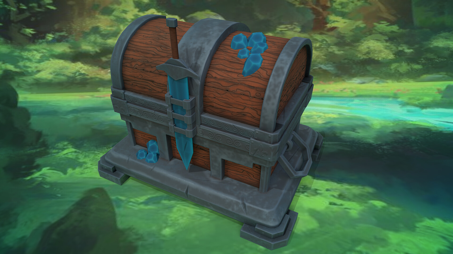 ArtStation - Sword Chest