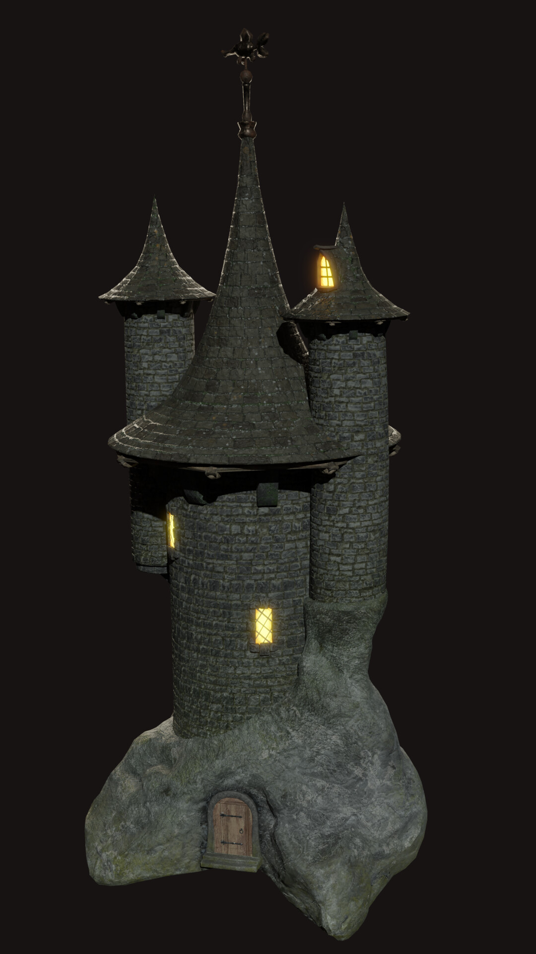 ArtStation - Medieval Fantasy Tower