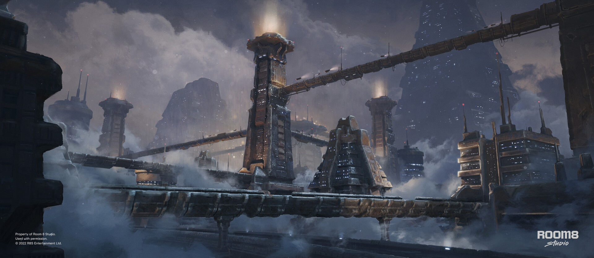 ArtStation - Brutalist City