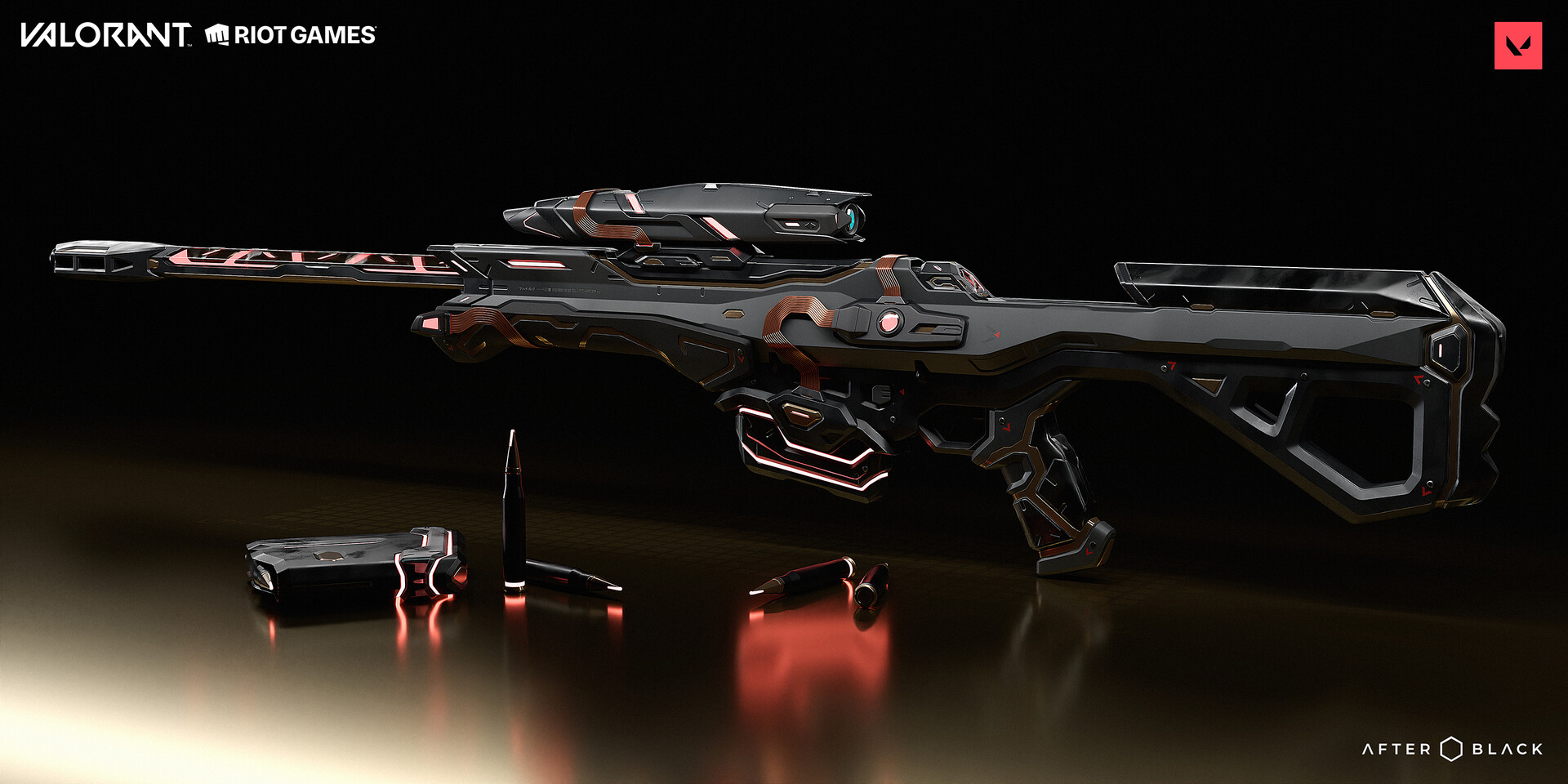 Su Wang - VALORANT - Glitchpop 2.0 Operator - Concept Design