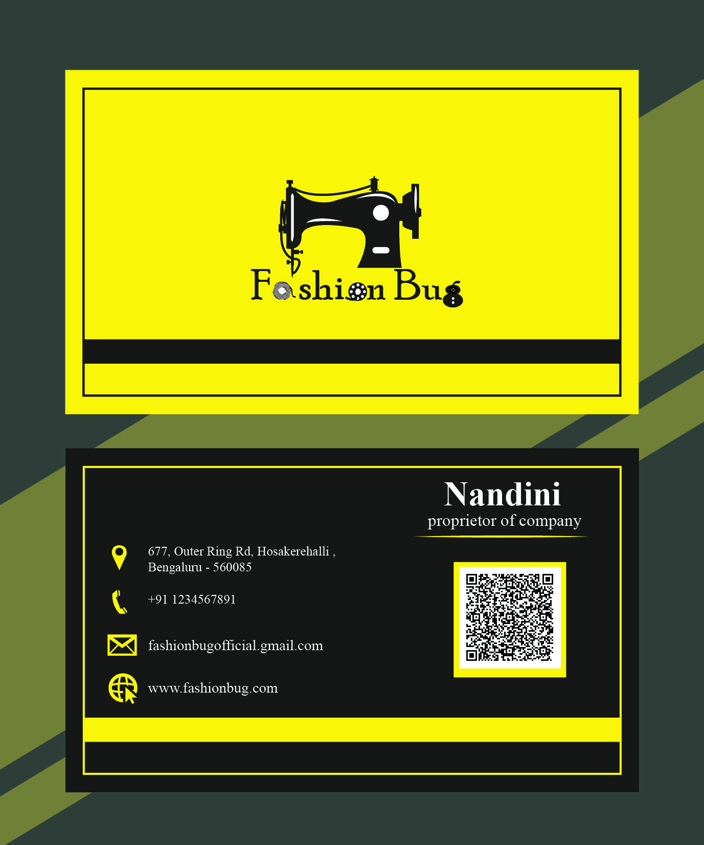 ArtStation - visiting card