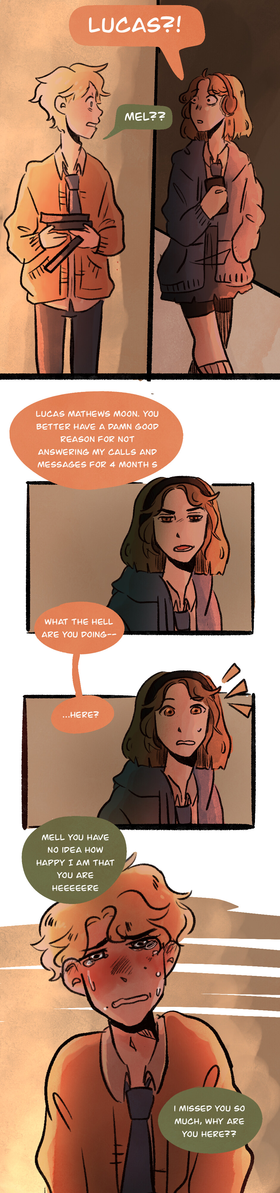 ArtStation - Just be Friends _ Comic 3