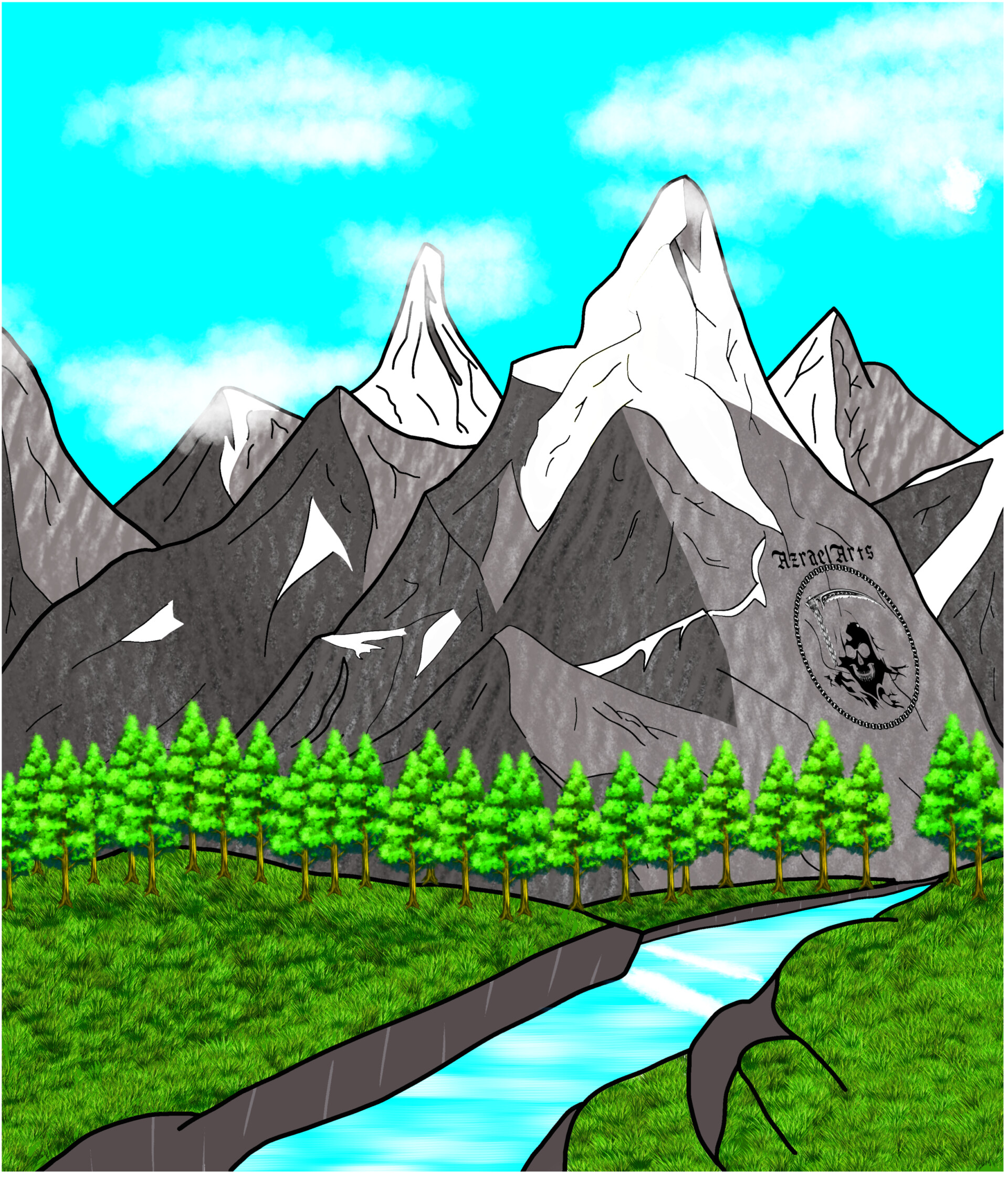 ArtStation - Simple Landscape