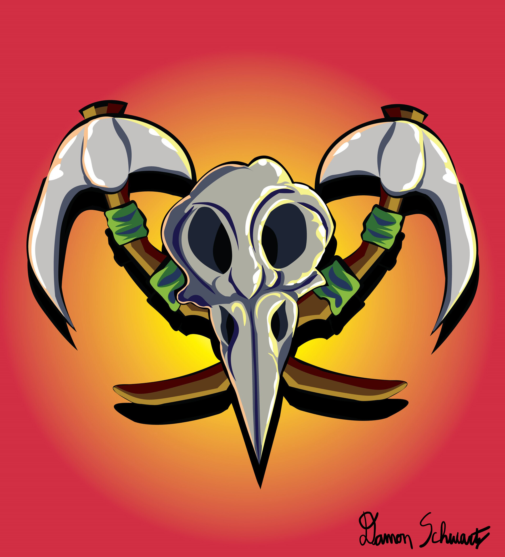 ArtStation - Raven Emblem