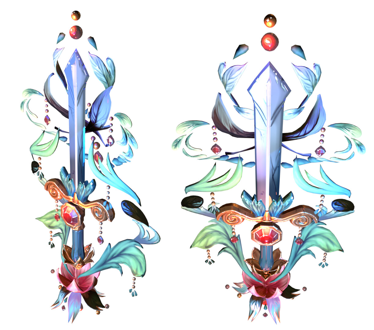 Kaylie Benner - Swordflower 3D Model