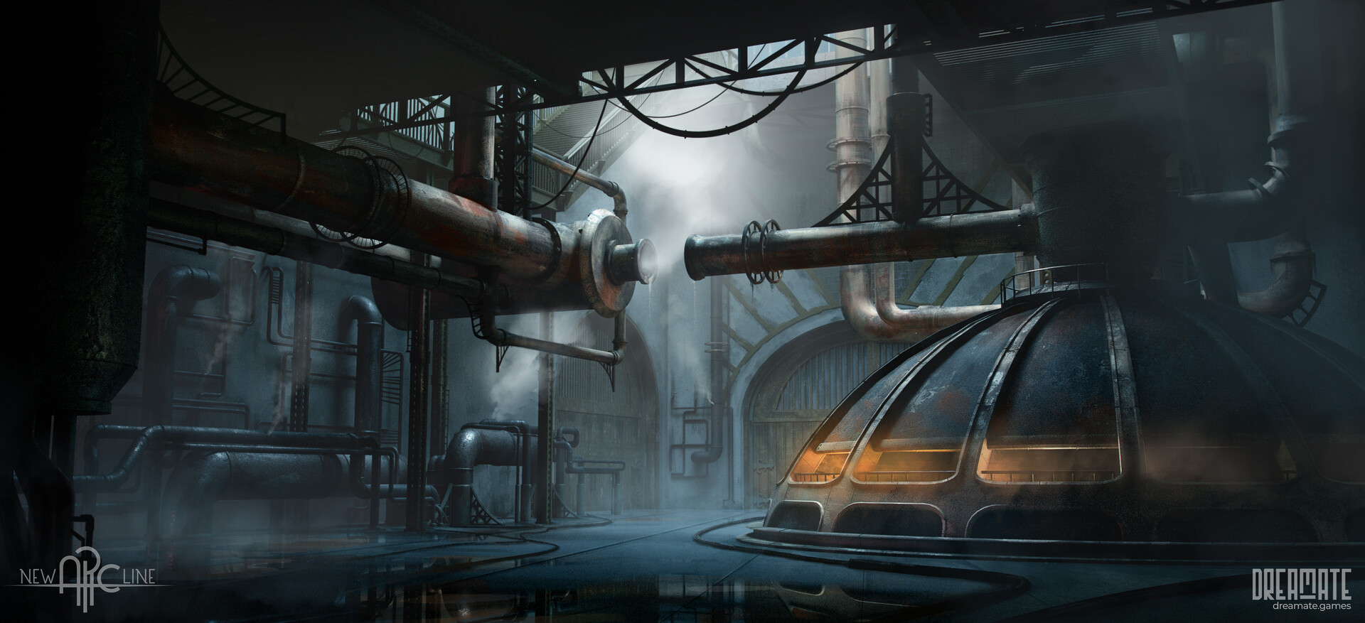 Anna Gaponenko - Steam plant