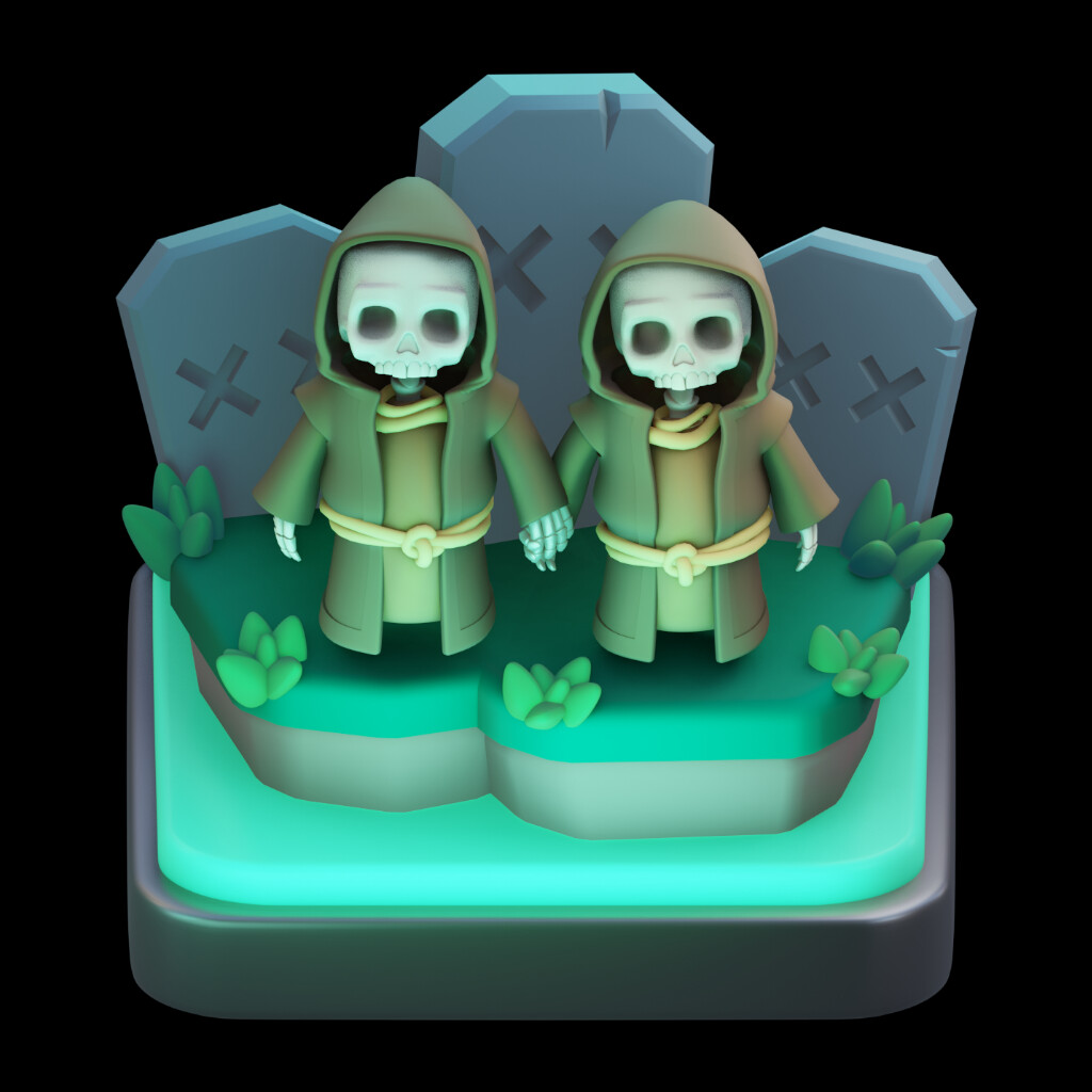 Surface Digital - Clash of Clans : Spooky Scenery