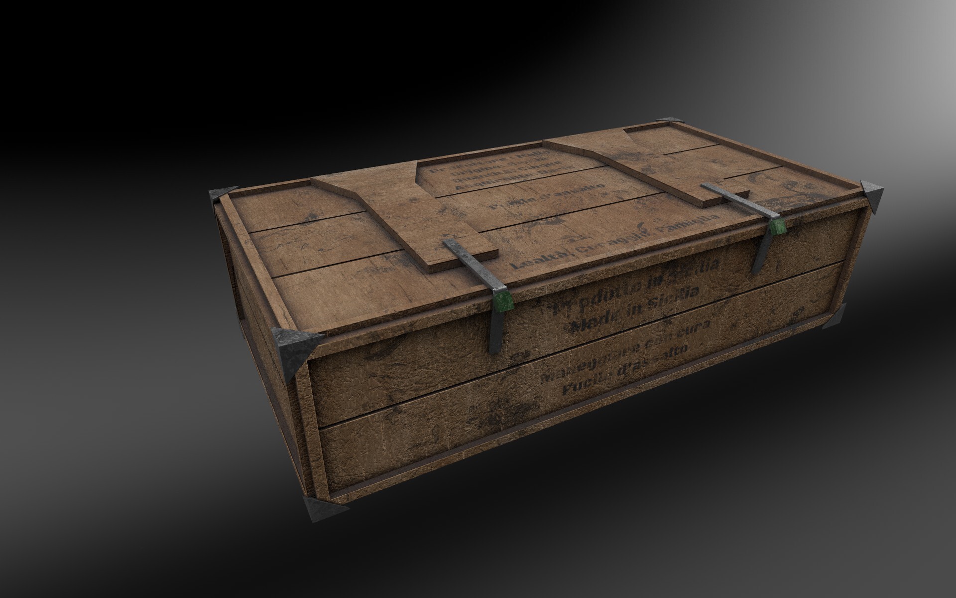ArtStation - Gun Crate