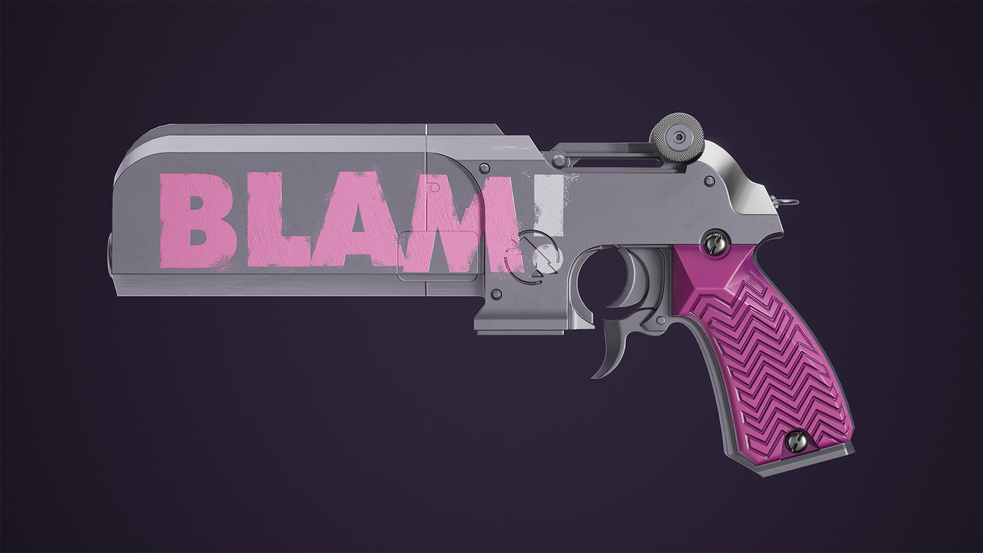 ArtStation - Deathloop The Fourpounder Fan Art