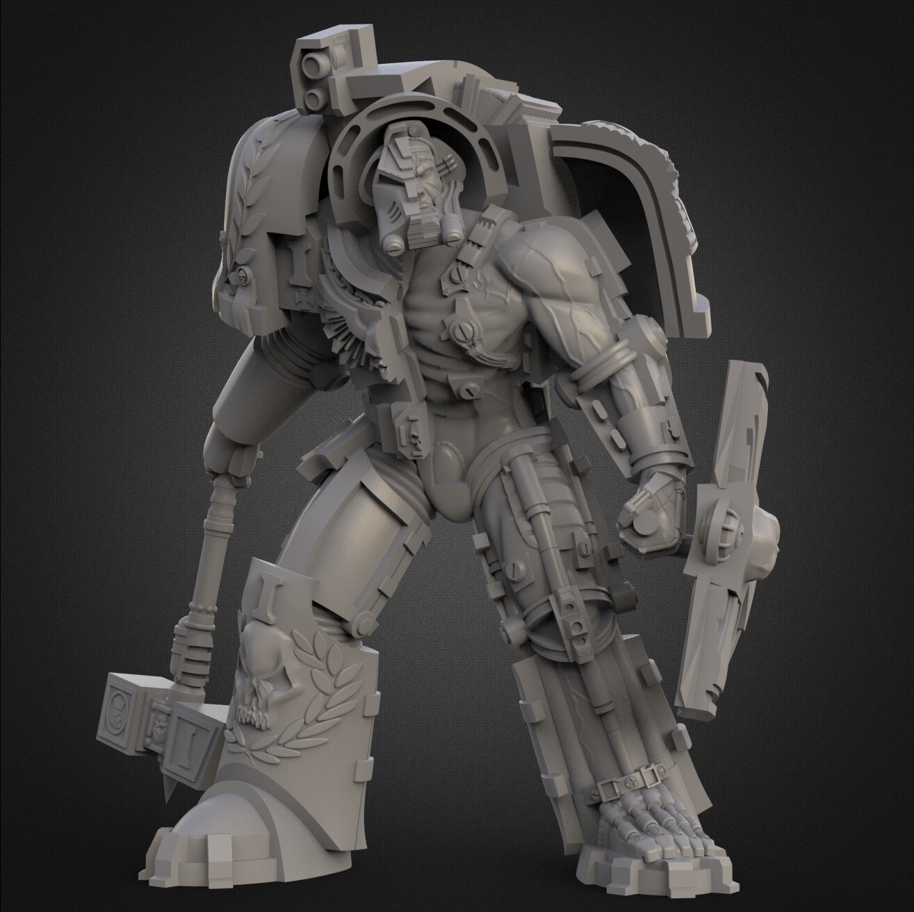 ArtStation - Terminator Imperial Fist