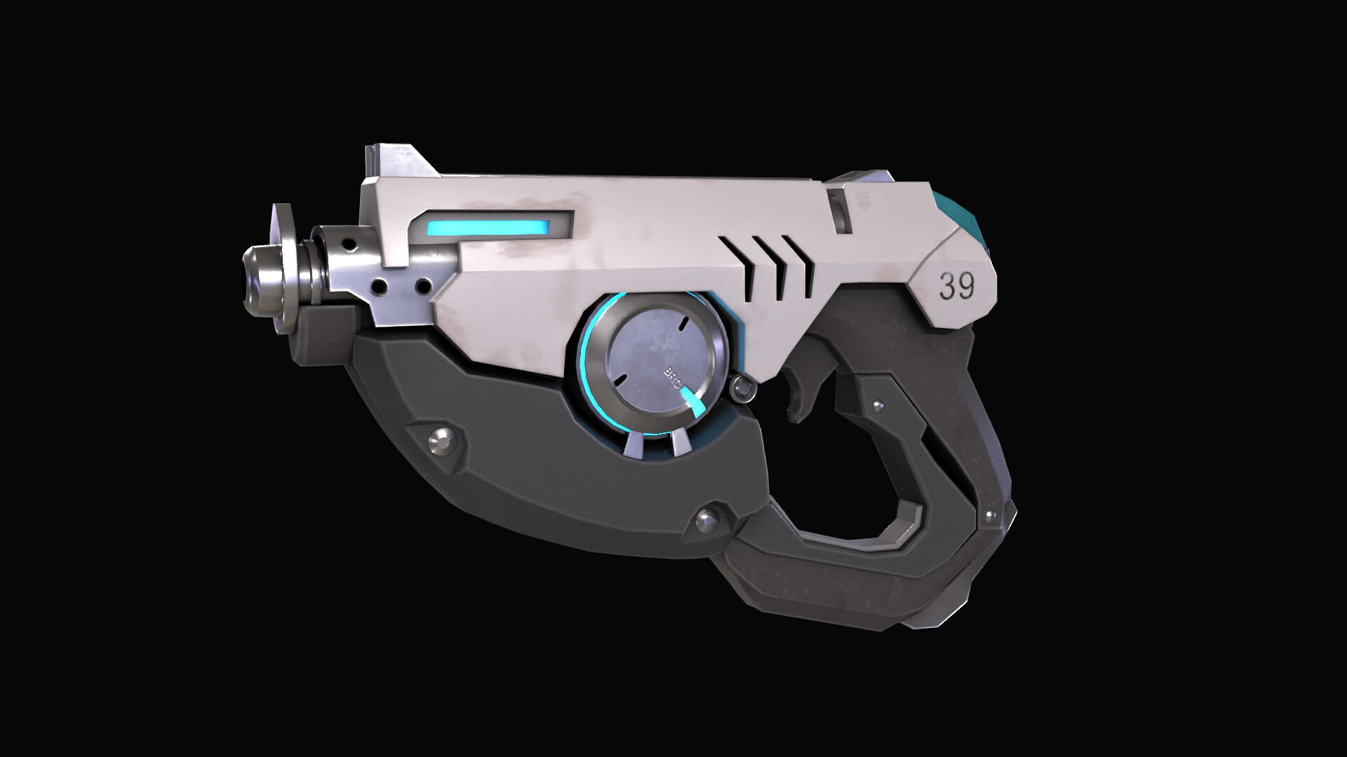 ArtStation - Tracer Gun Remake ! Overwatch