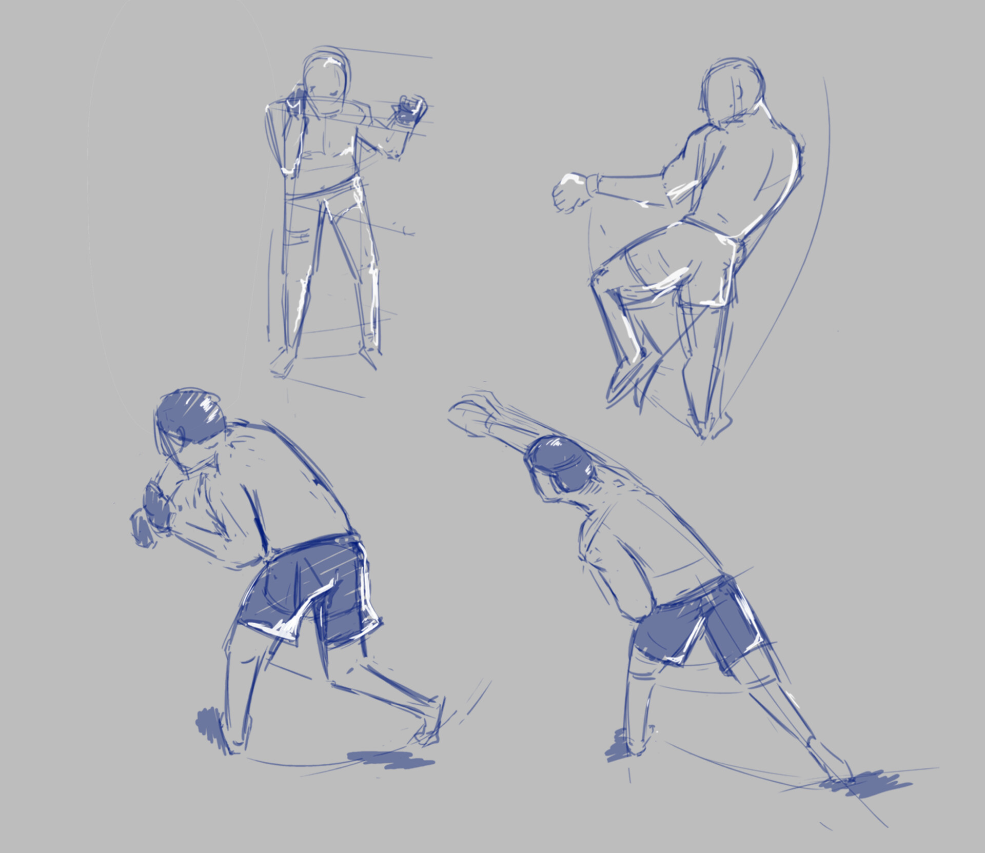 ArtStation - Gesture Drawings