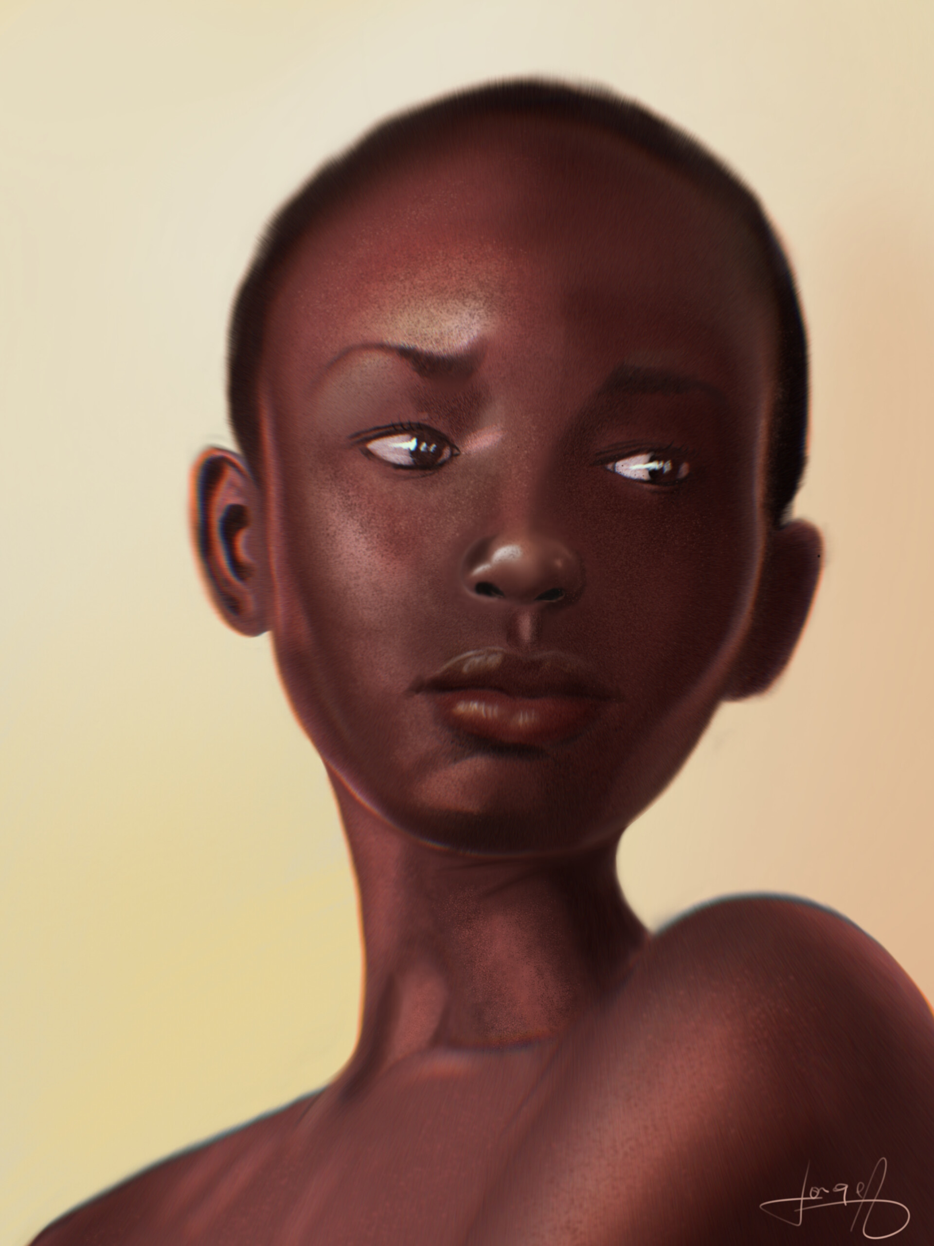 how to draw portrait in procreate