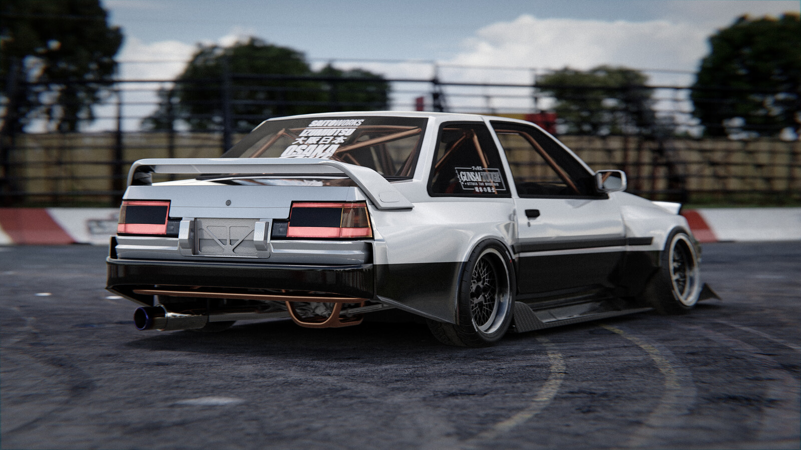 Jason Kogiamis - Ae86 Coupe drift car