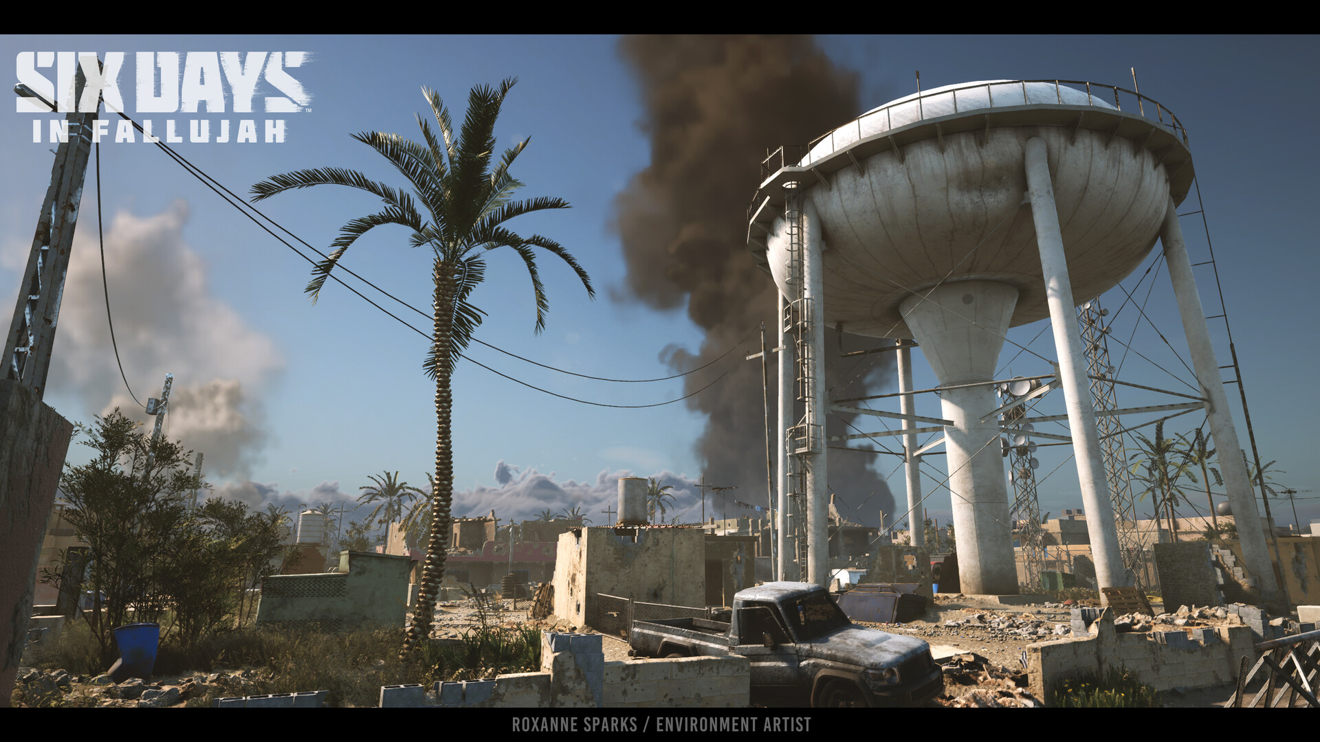 Roxanne Sparks - Six Days in Fallujah - Water Tower