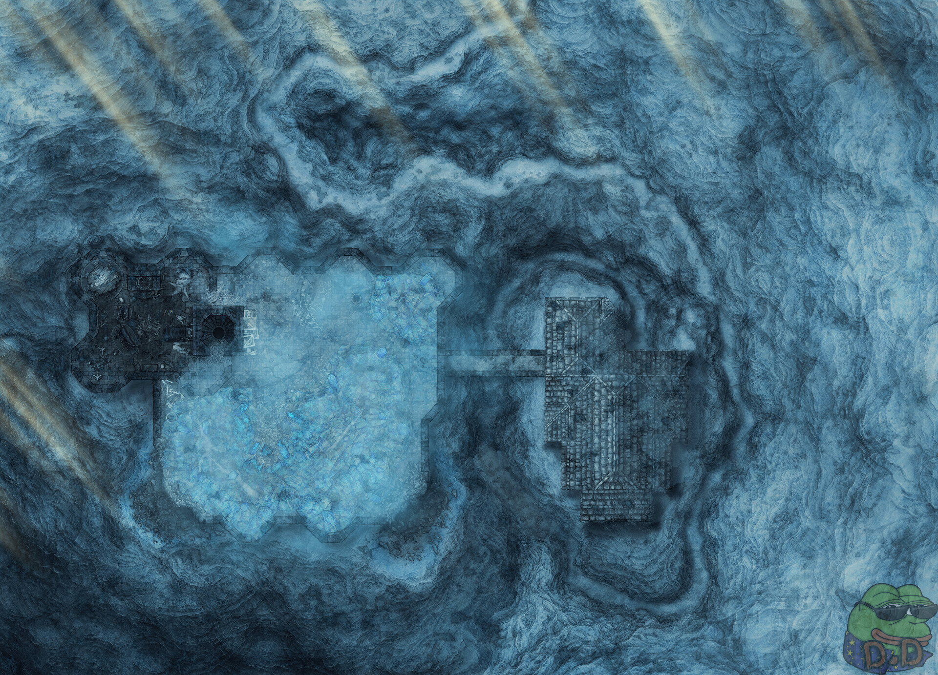 ArtStation - Icespire Hold (2nd Floor) (Day)