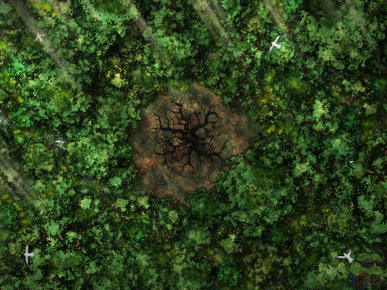 Detailed Dungeons - Tree Trap (calm) (Day)