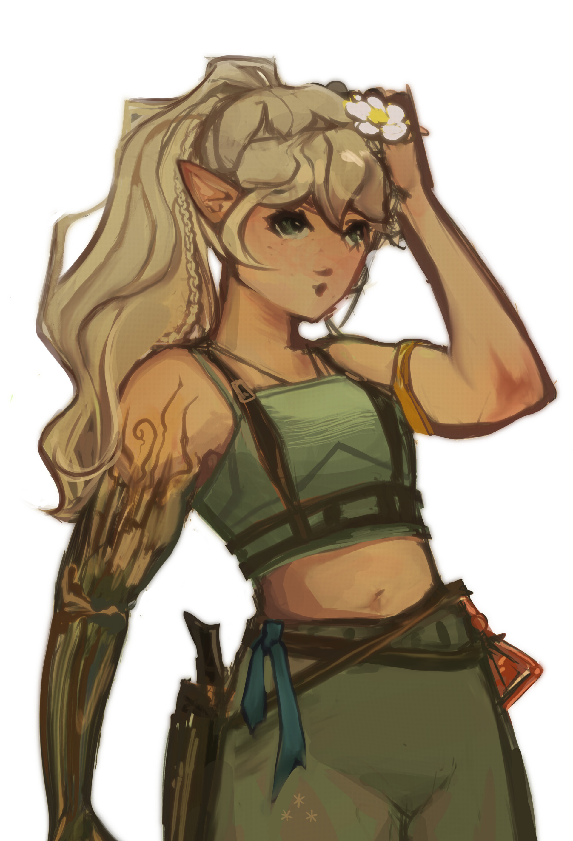 ArtStation - Wood elf