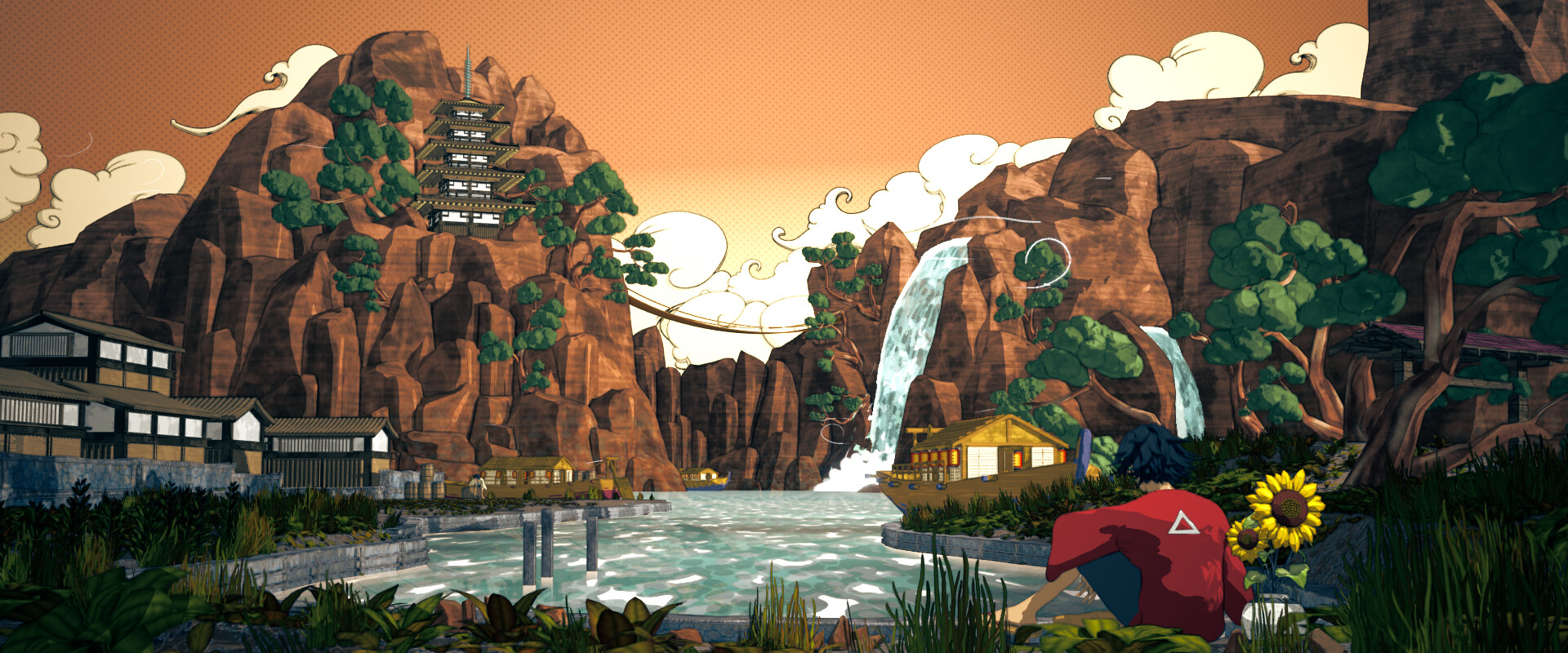 ArtStation - Mugen at Merchant Port