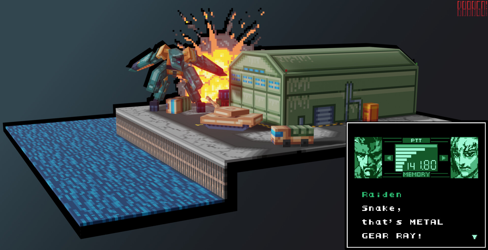 ArtStation - Metal Gear Dioramas (Vol. 1)