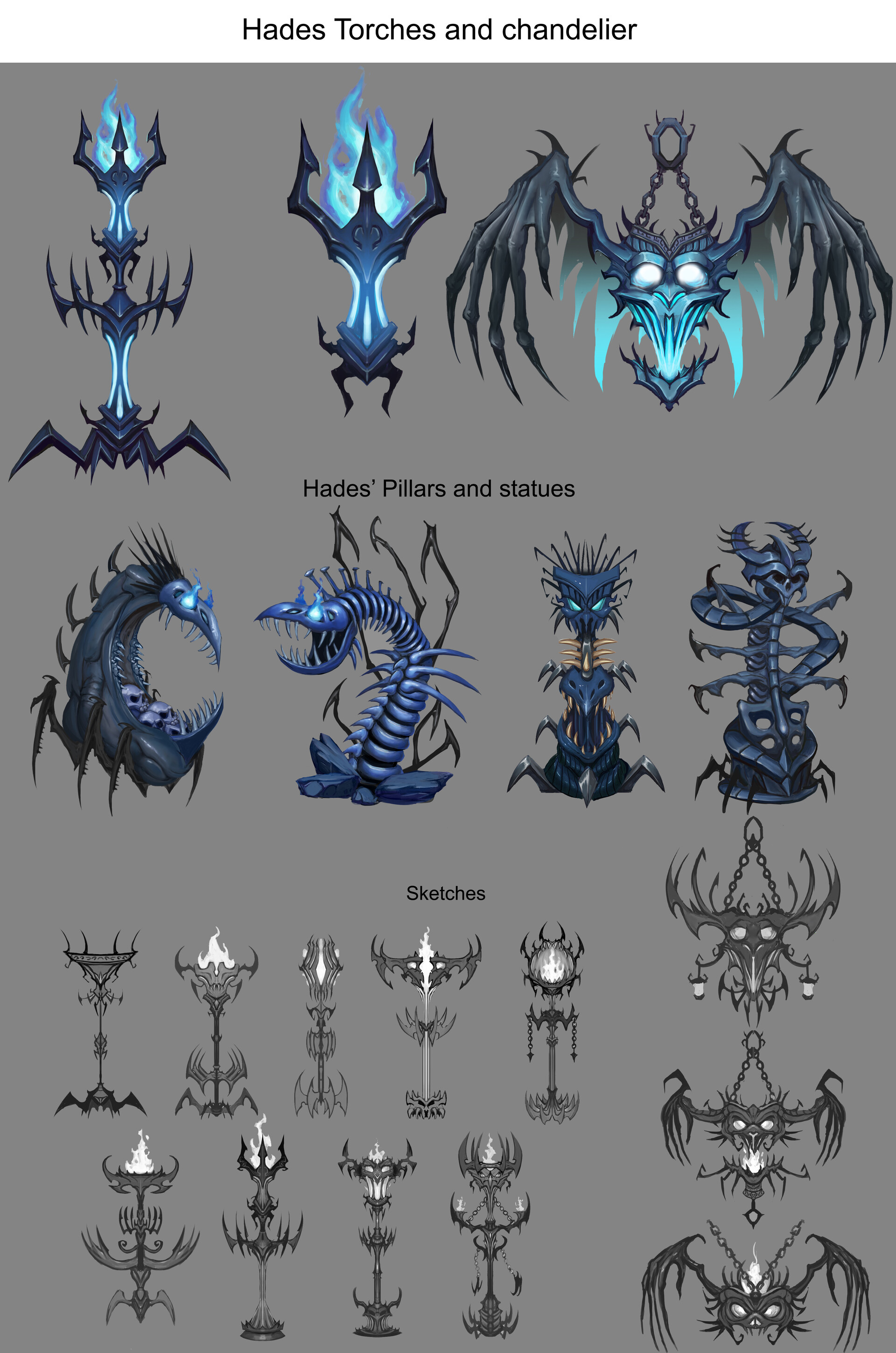 ArtStation - Hades' Props- Disney Mirrorverse