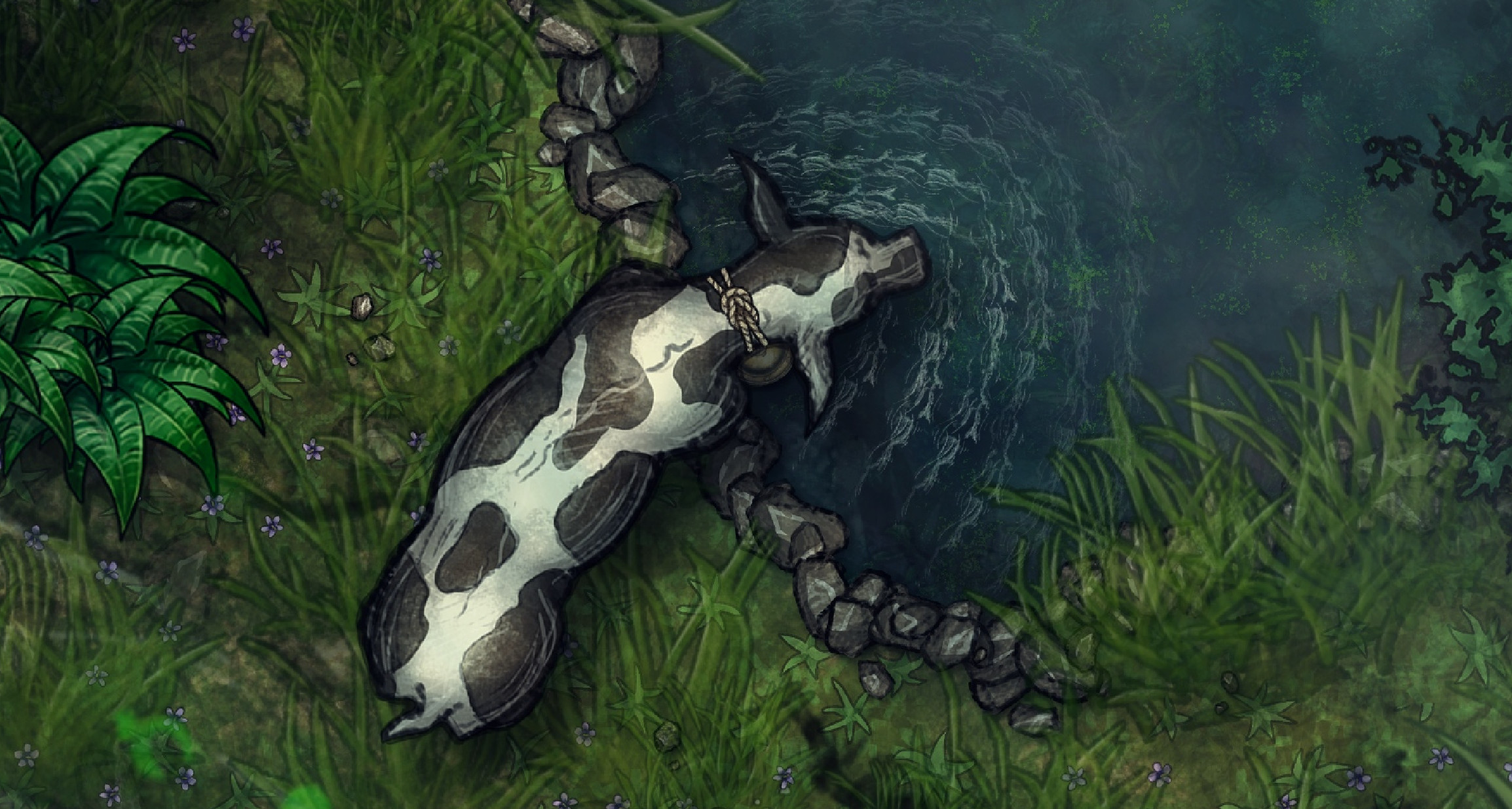 Detailed Dungeons - Petunia The Cow (Day)